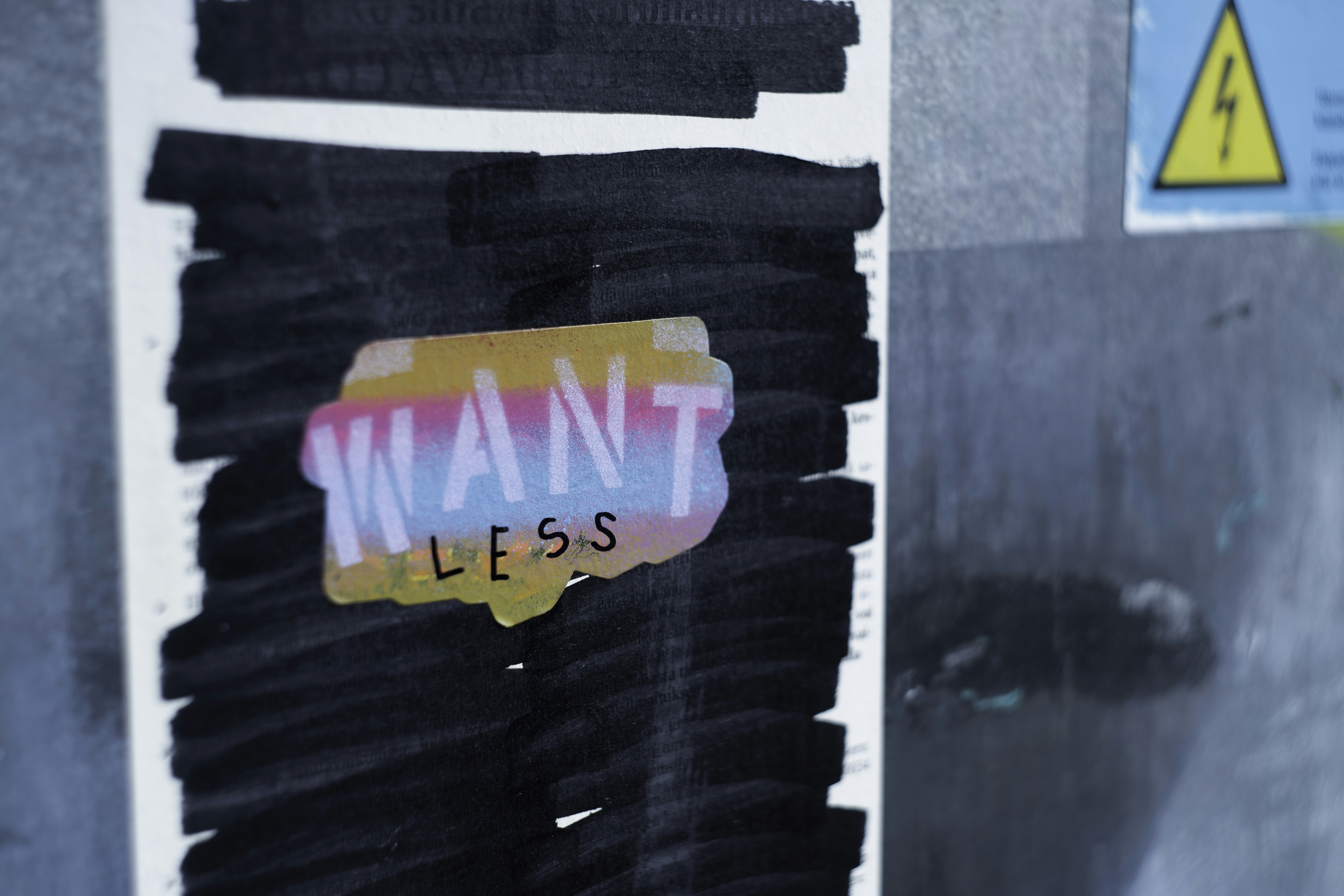 How to Avoid Overconsumption