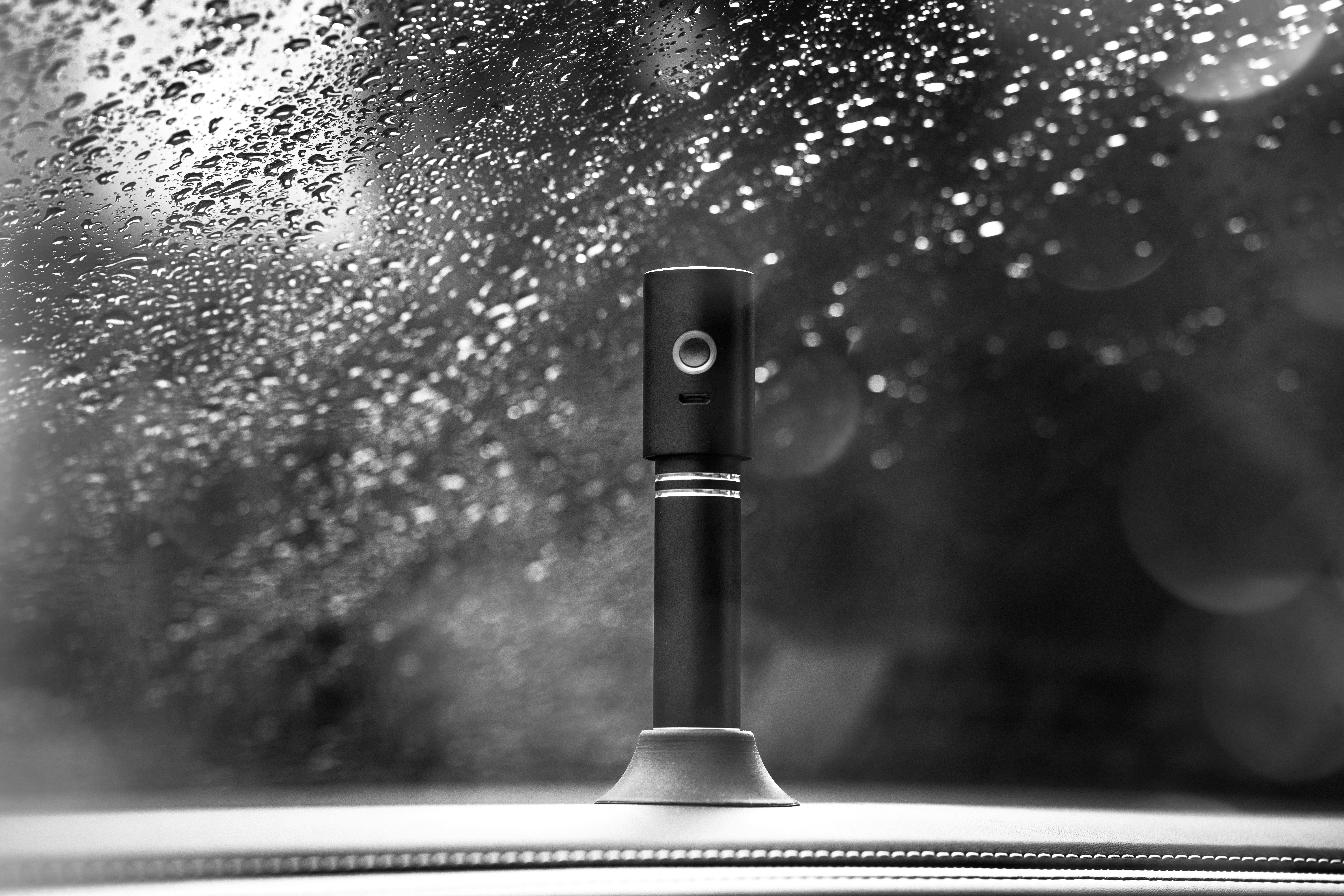 Hydraulic Mist: A Macro Moment on the Sprayer Dome