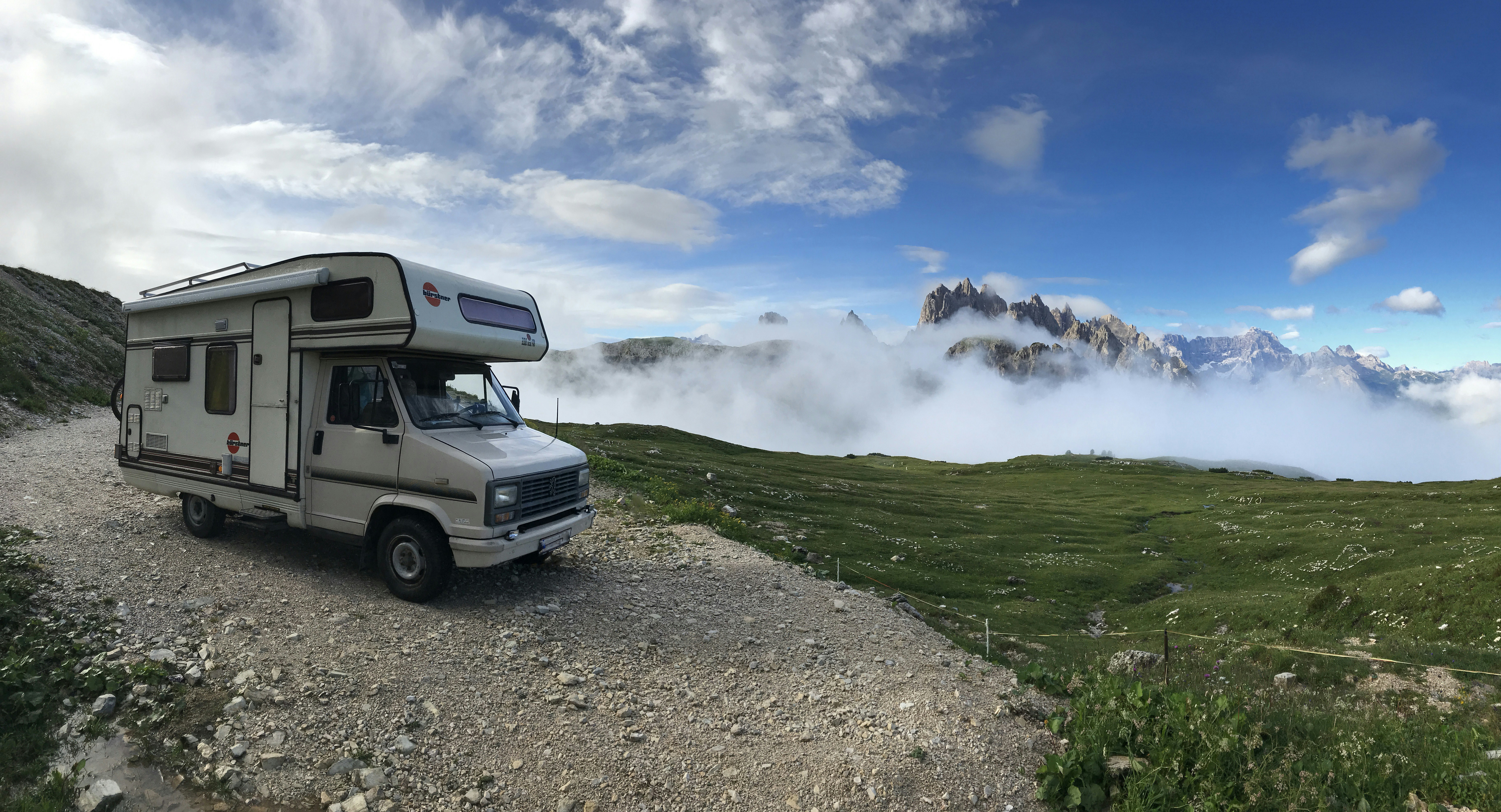 A lonely camper in the Dolomites

Back in 2021 when we spent one night on top of the camping place at the Three Peaks in the Dolomites, Italy, it was possible to shoot this amazing picture early in the morning