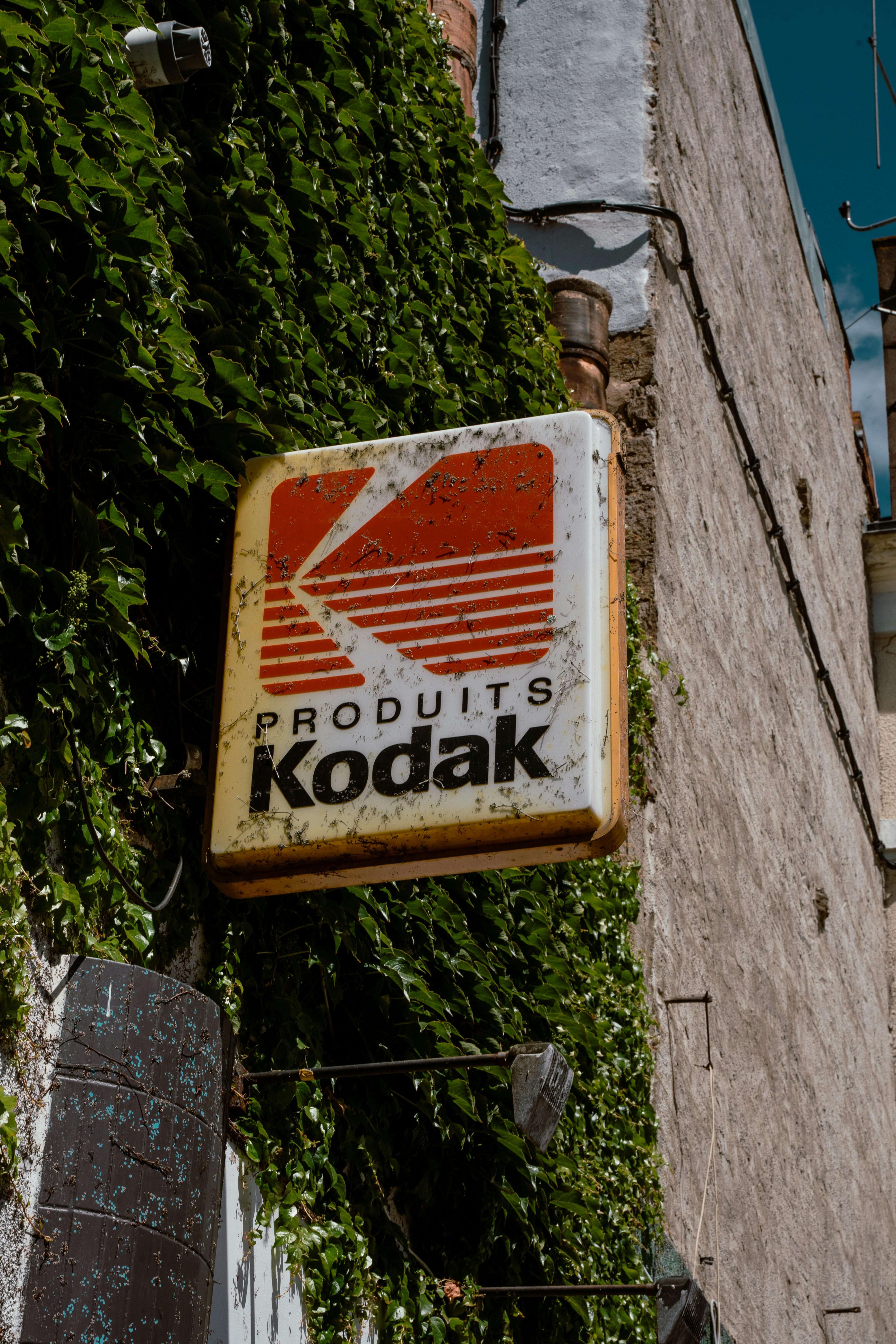 a sign on a building