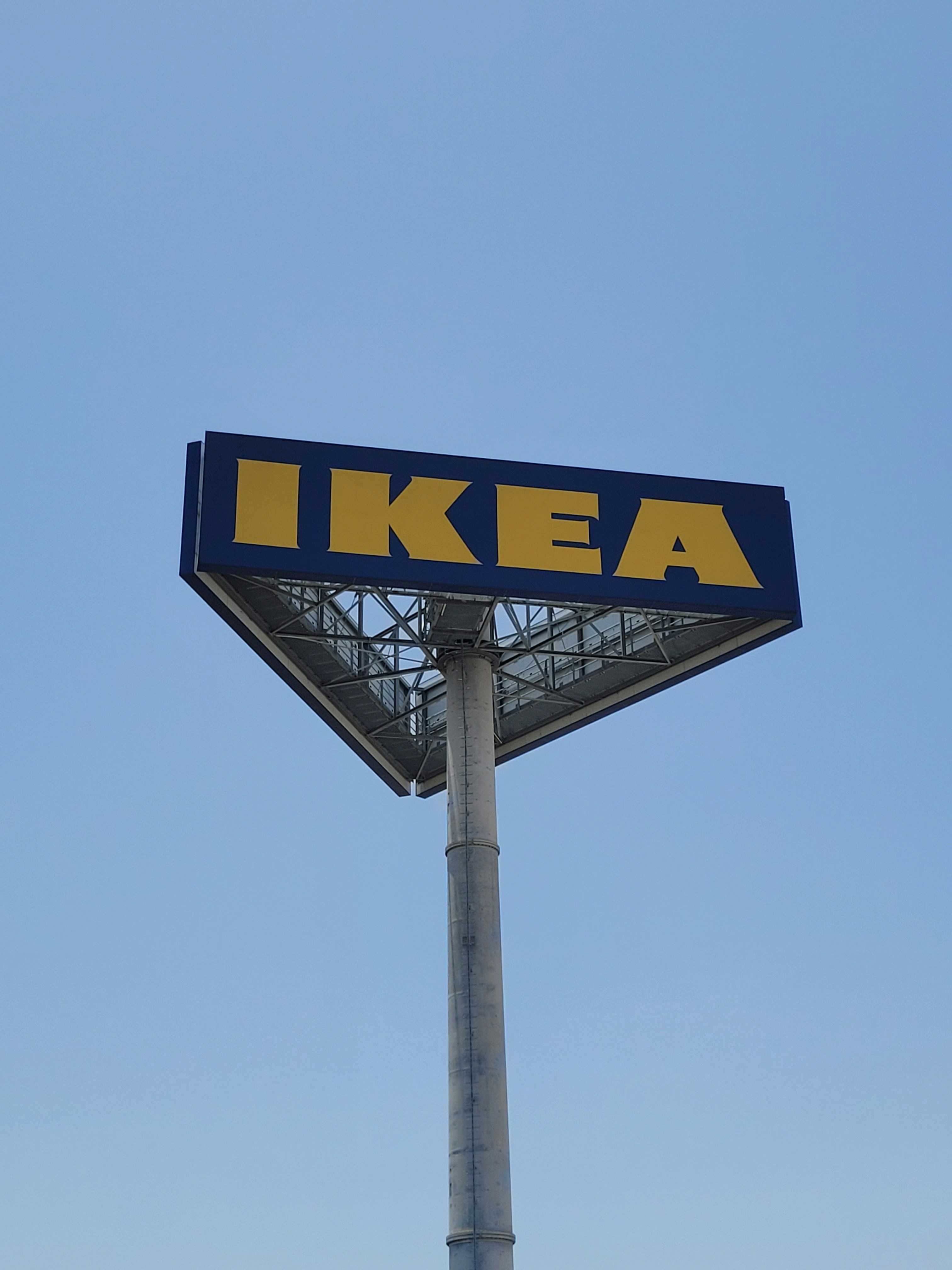 A sign on a pole photo – Free Ikea Image on Unsplash