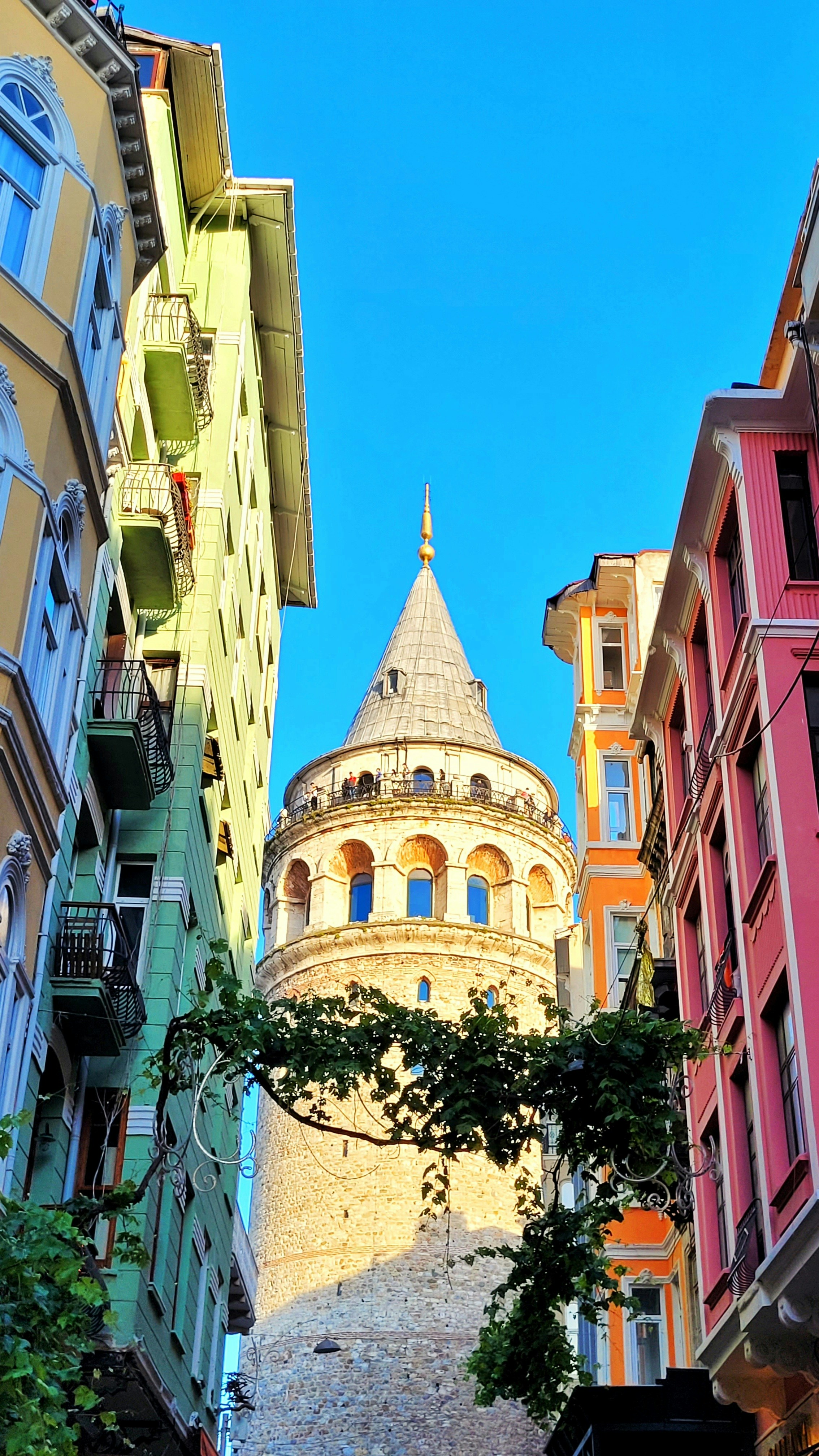 a building with a steeple
