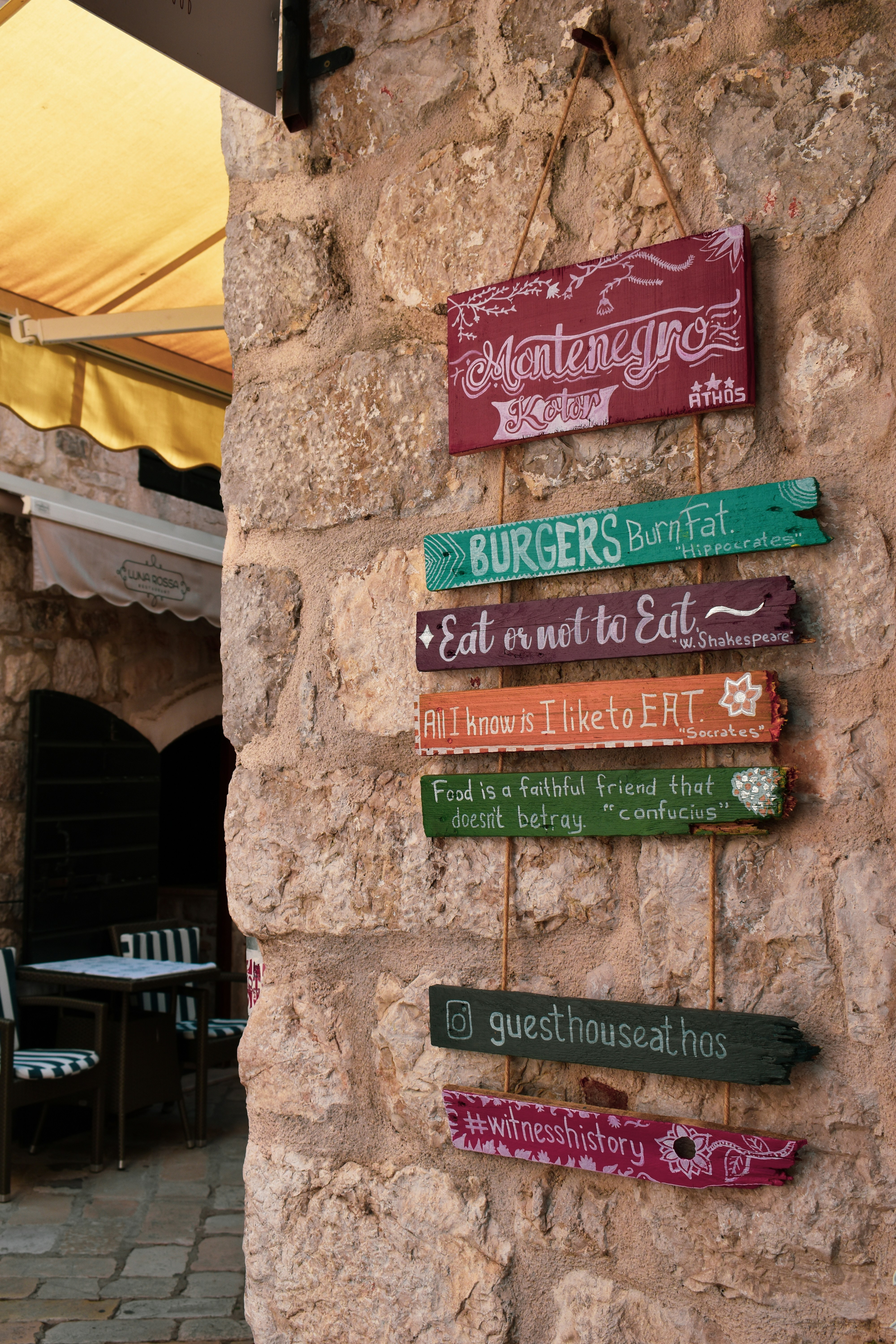 Messages in Wood: A Vertical Gallery on Weathered Stone