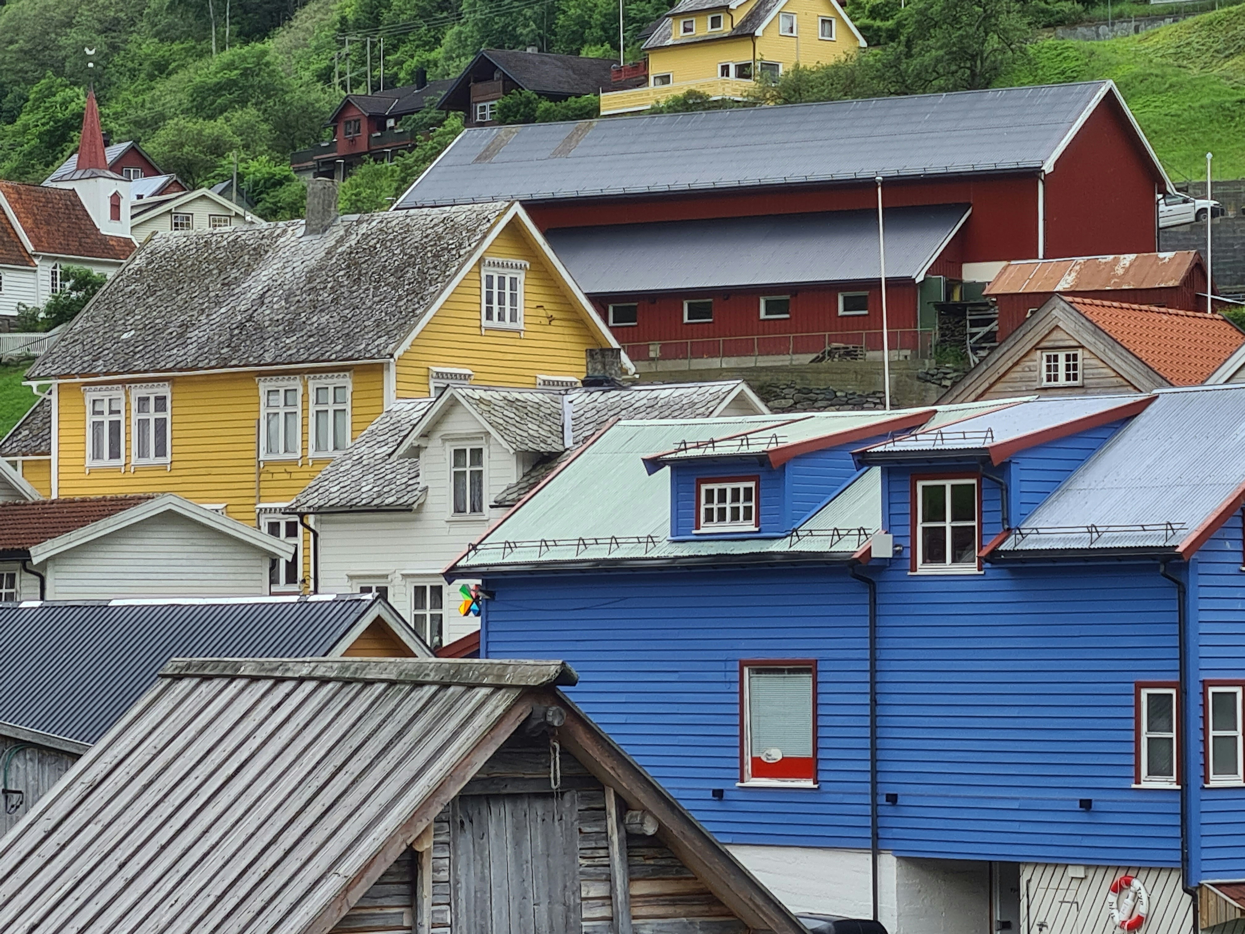 Colorful hillside houses stack like a painter’s palette