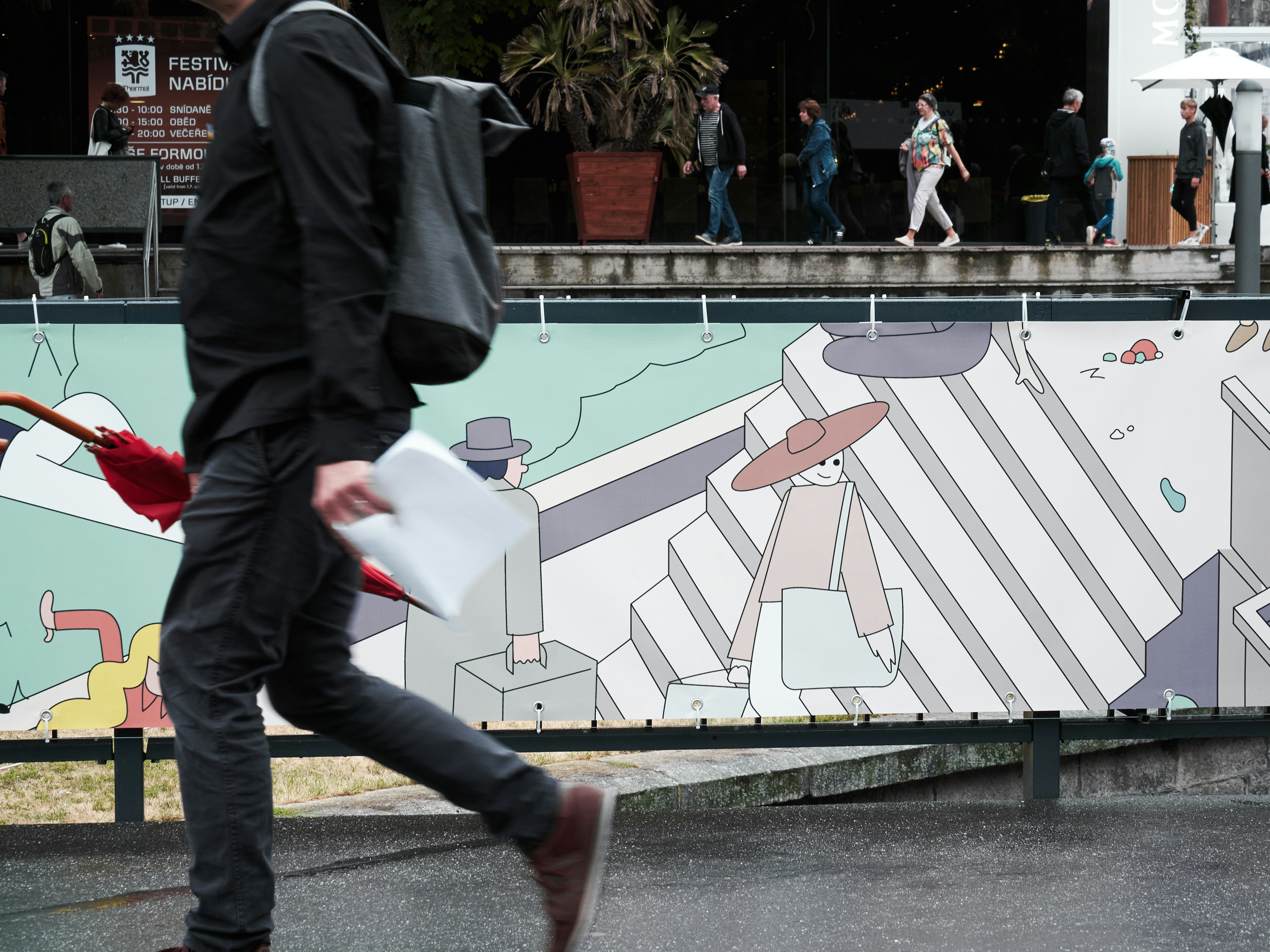 Urban Motion Against Street Art