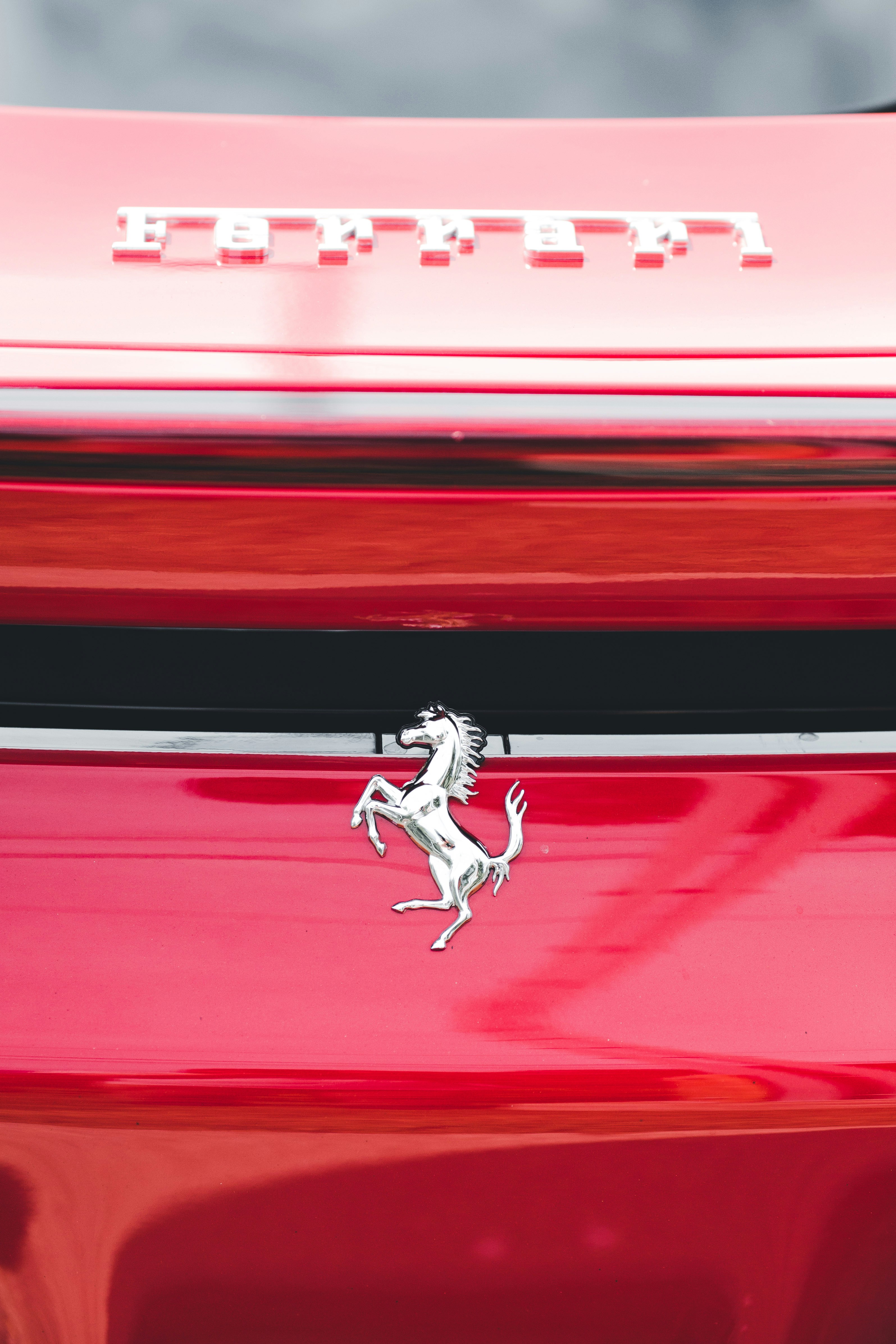 a toy figurine on a red surface