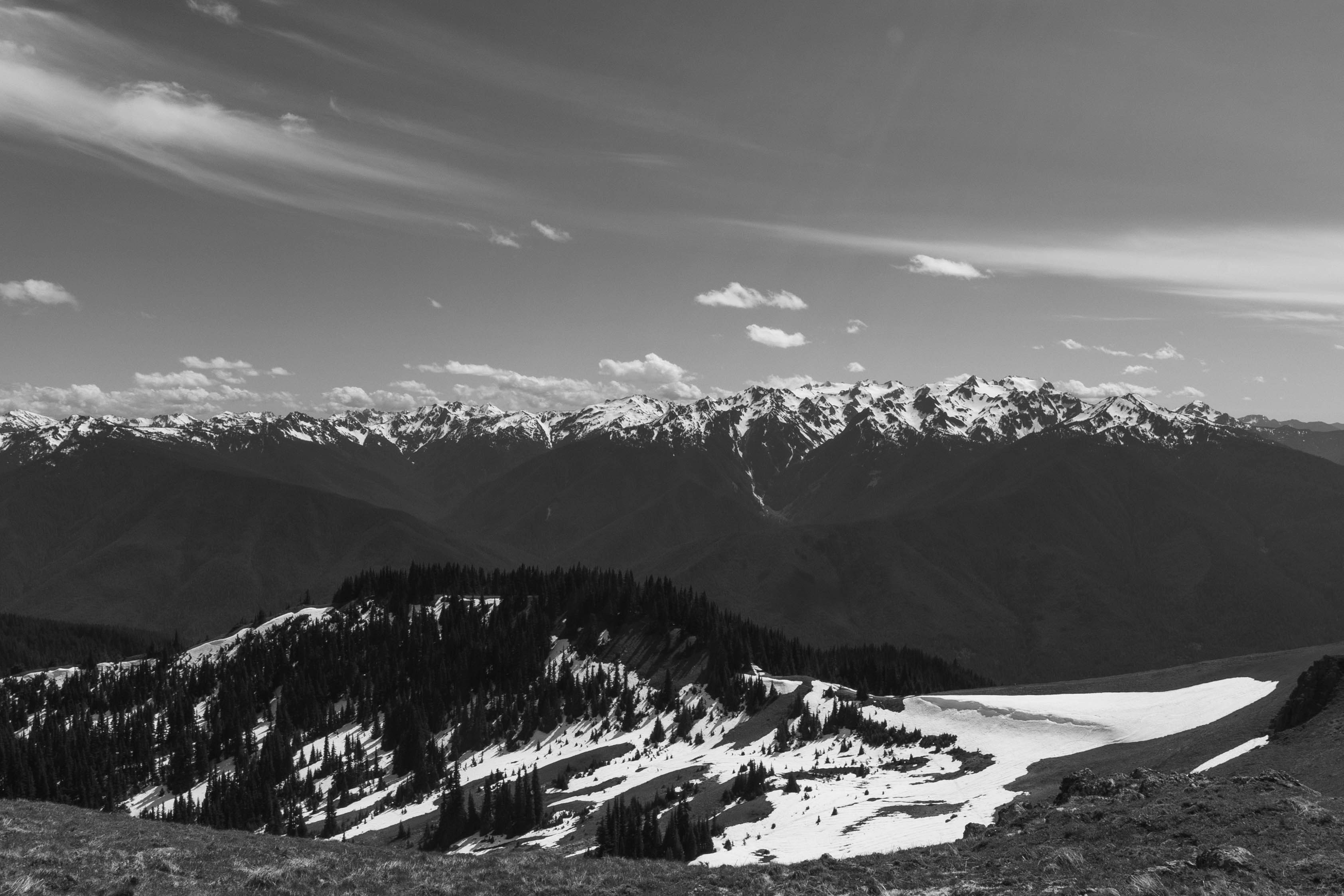 A snowy mountain range photo – Free Hurricane ridge Image on Unsplash