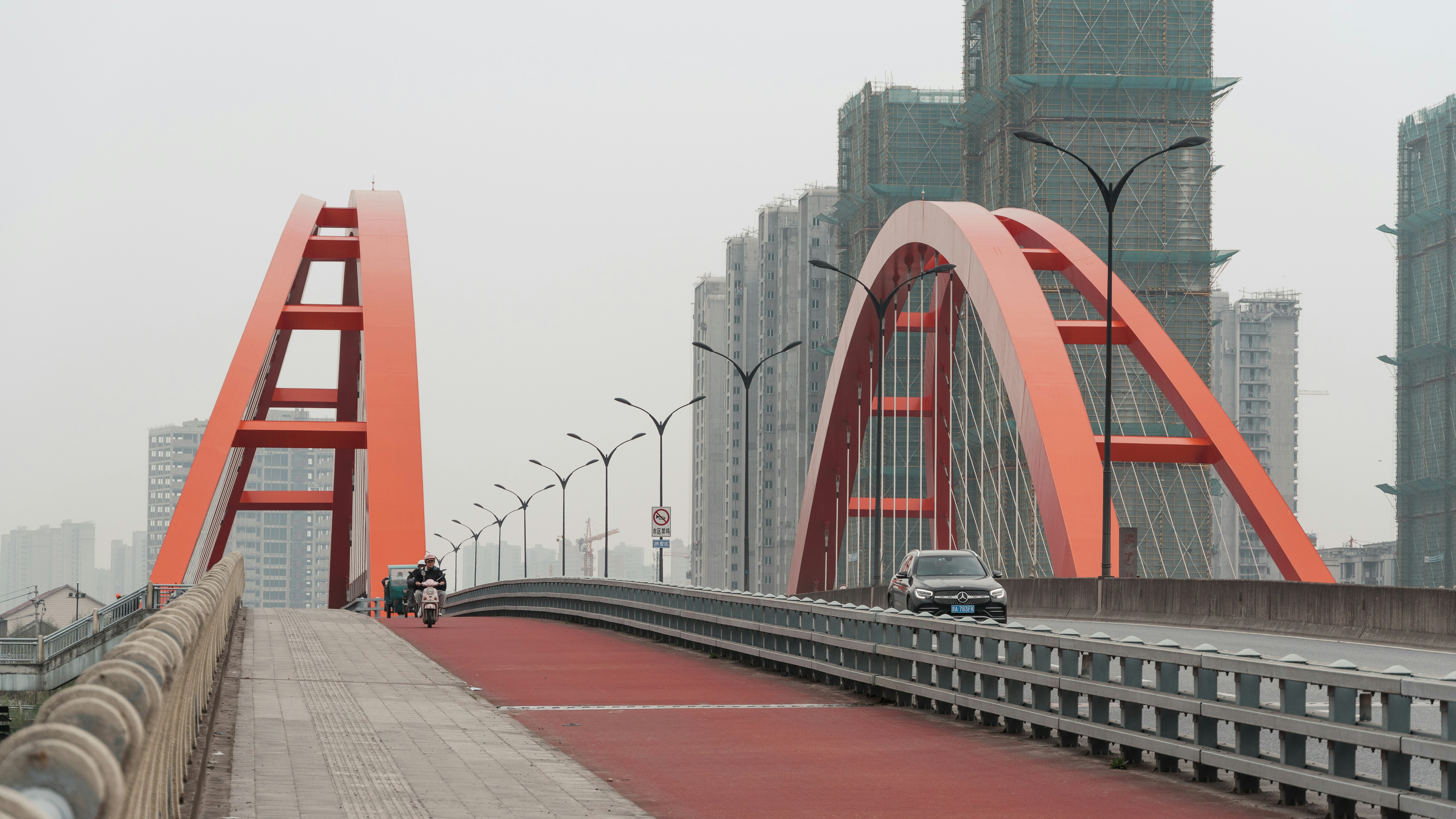 a bridge with cars on it