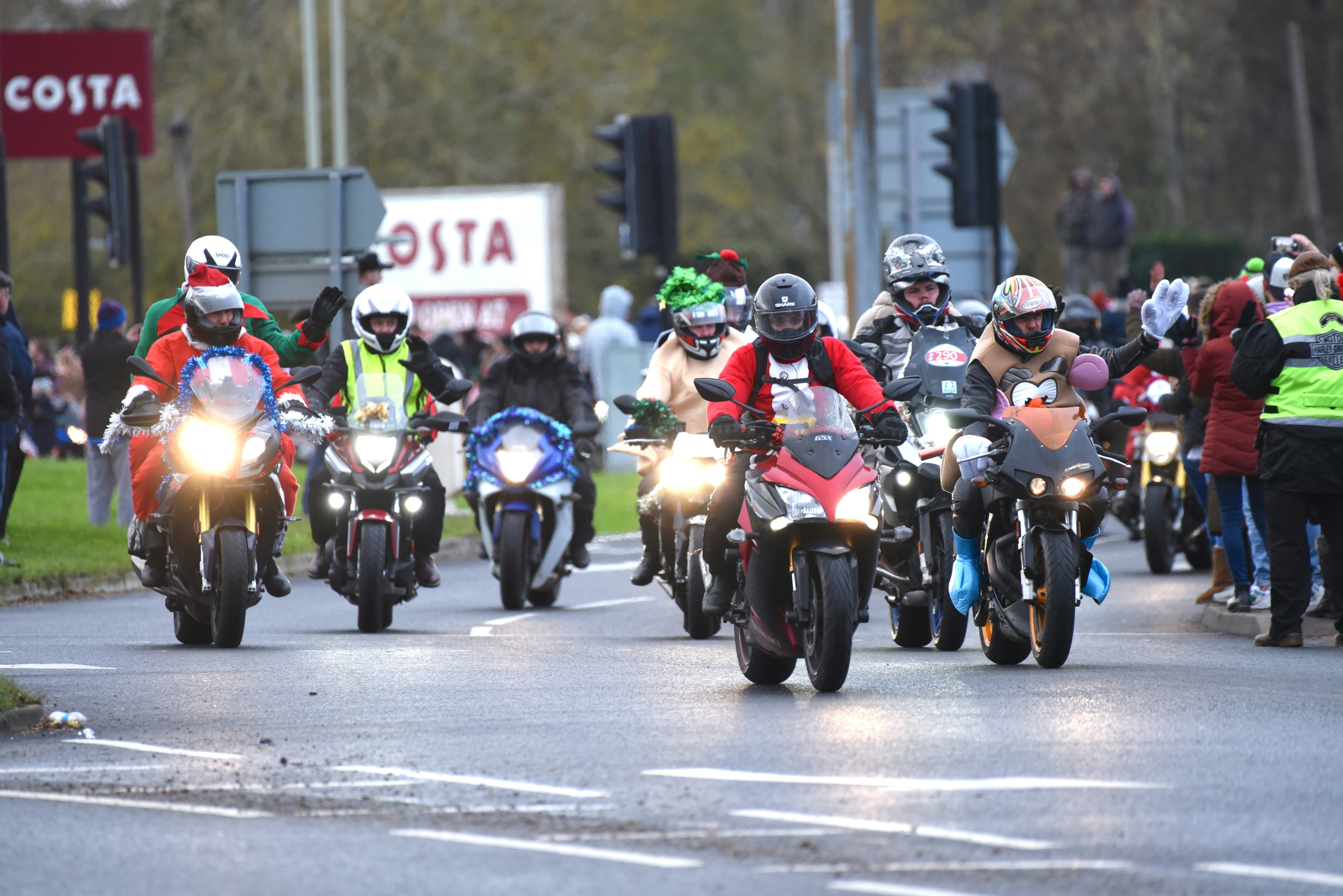 A group of people riding motorcycles photo – Free Motorcycles Image on ...