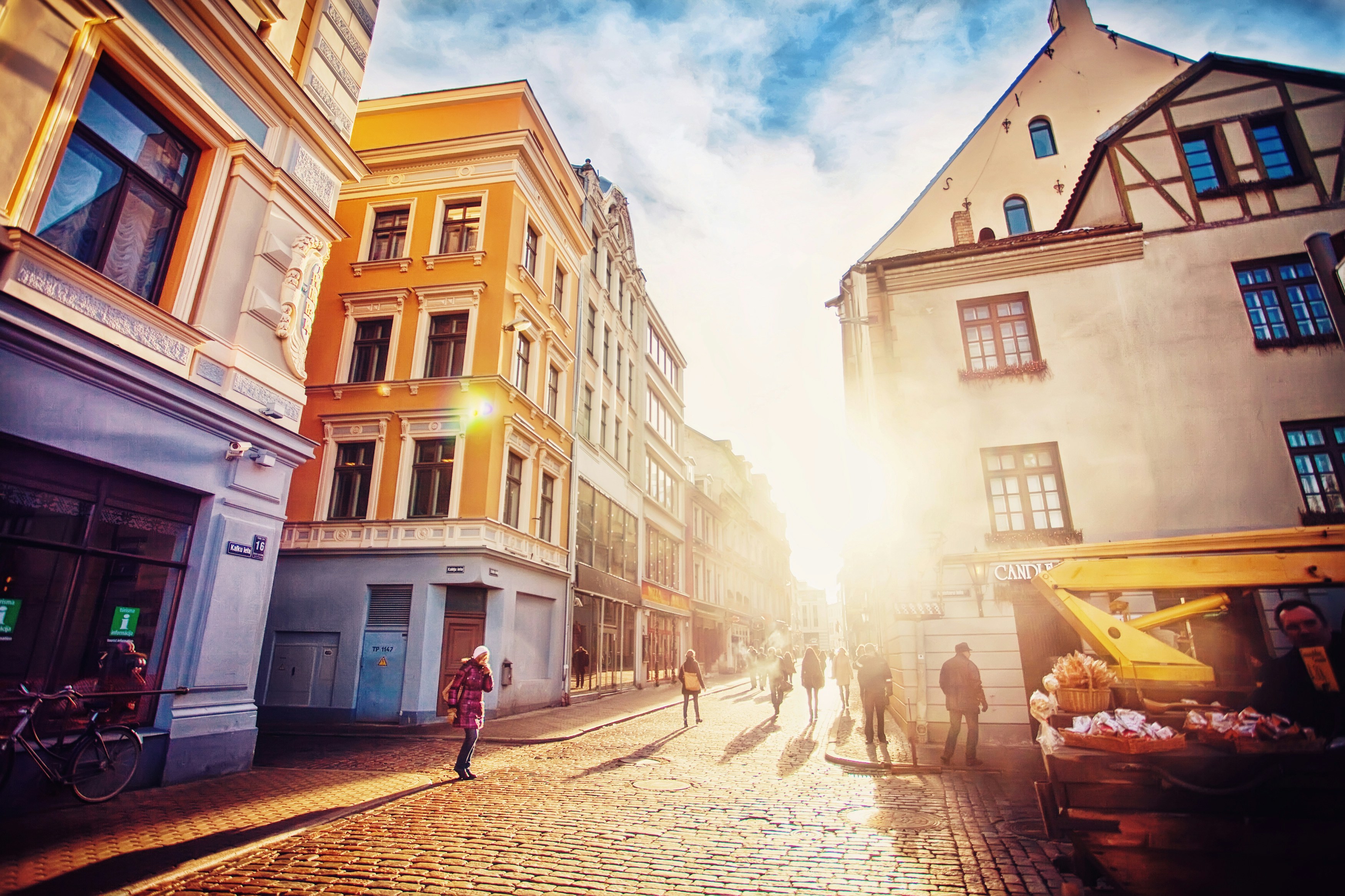 People walking on a street photo – Free Riga Image on Unsplash