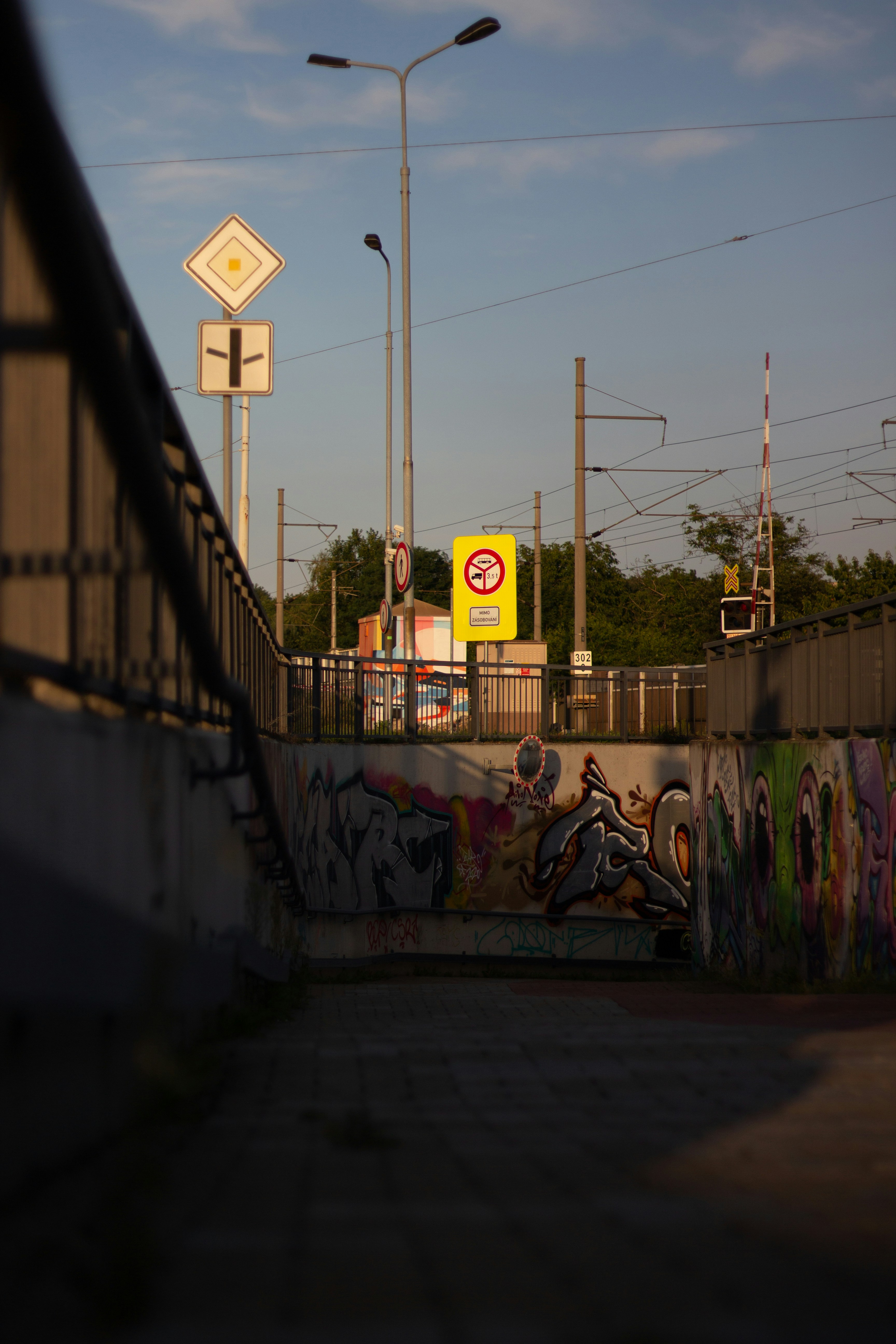 Street graffiti.