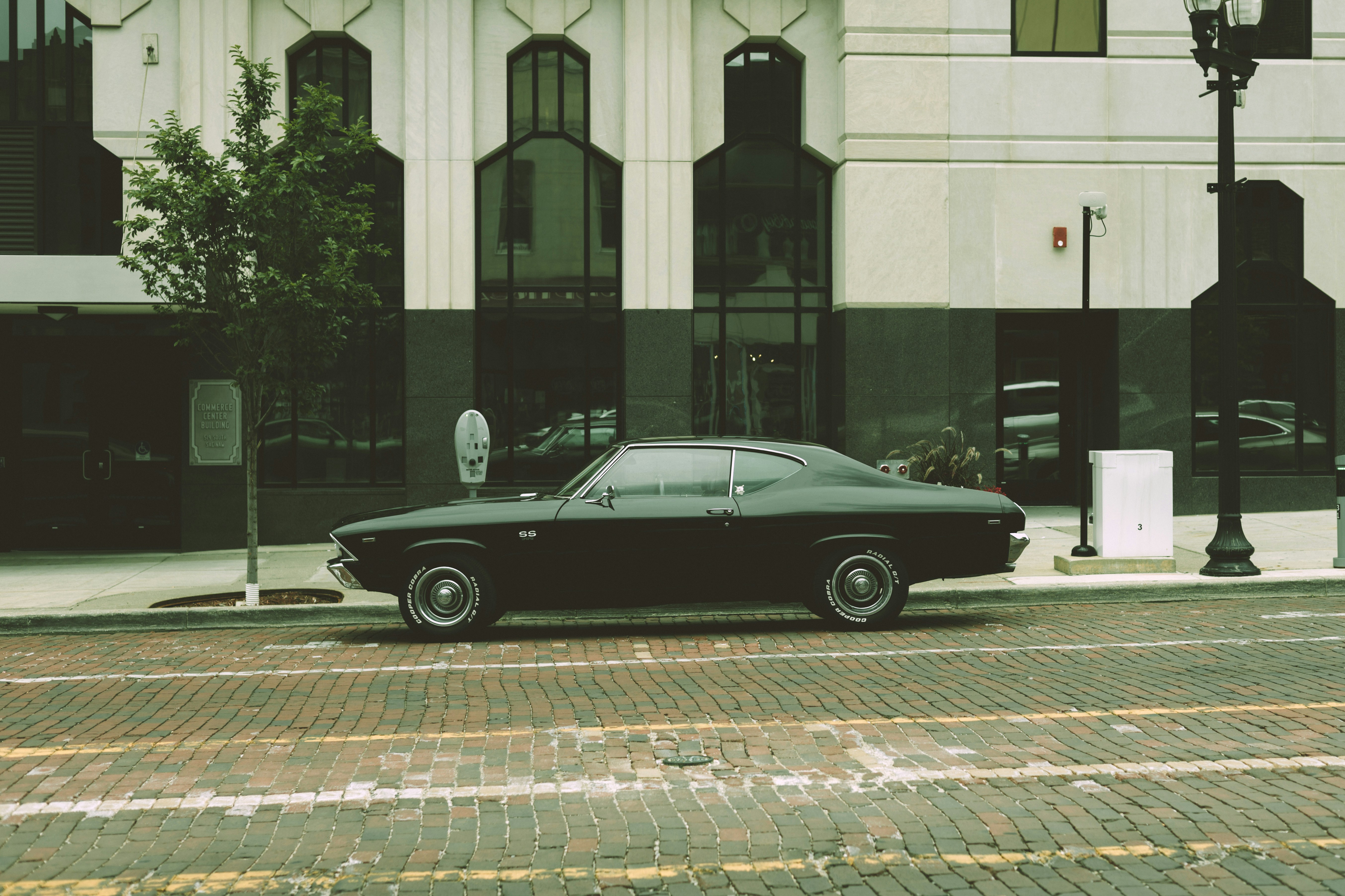 Vintage Elegance on Urban Streets