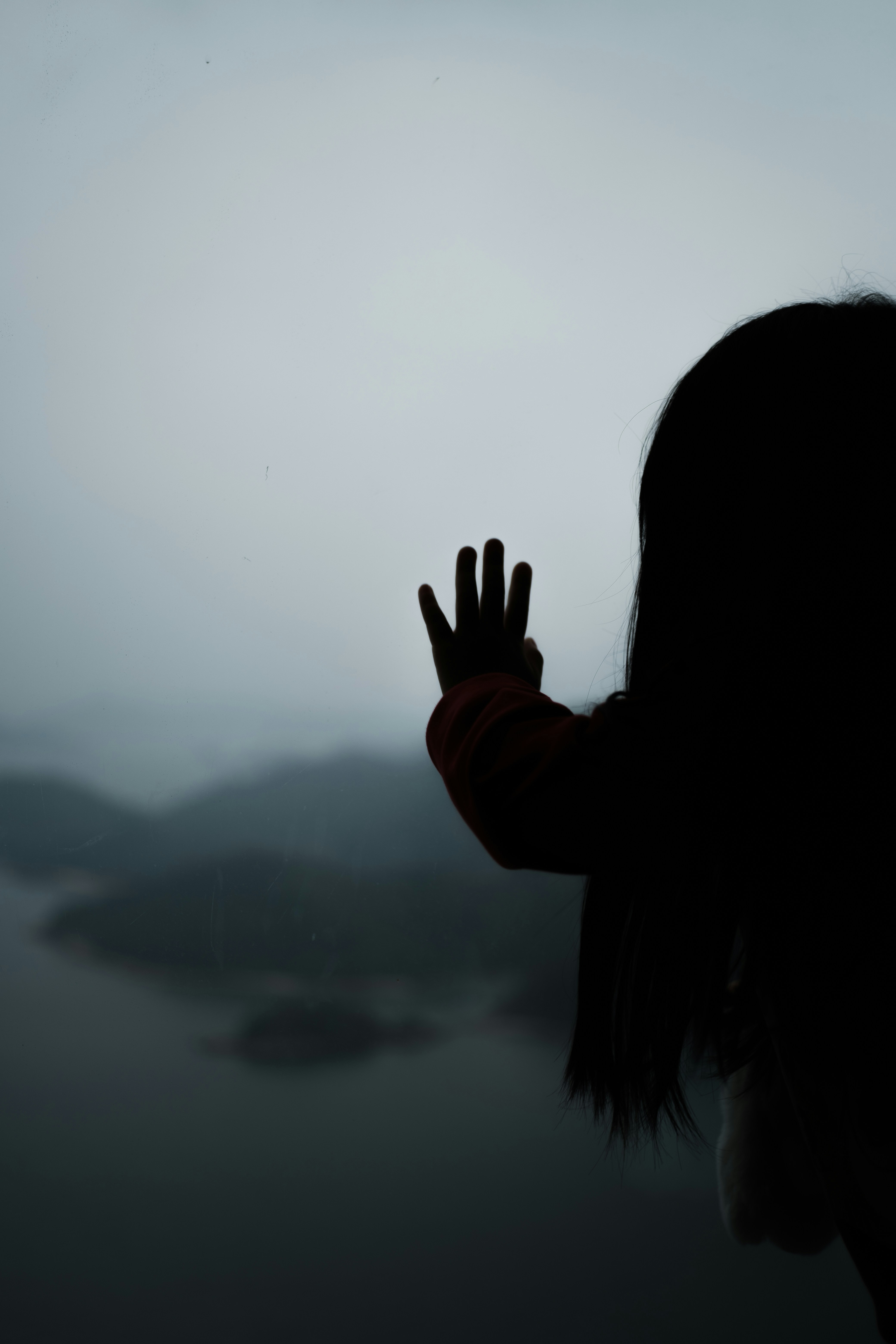 Horizon Reach: A Quiet Silhouette Against Dusk Mist