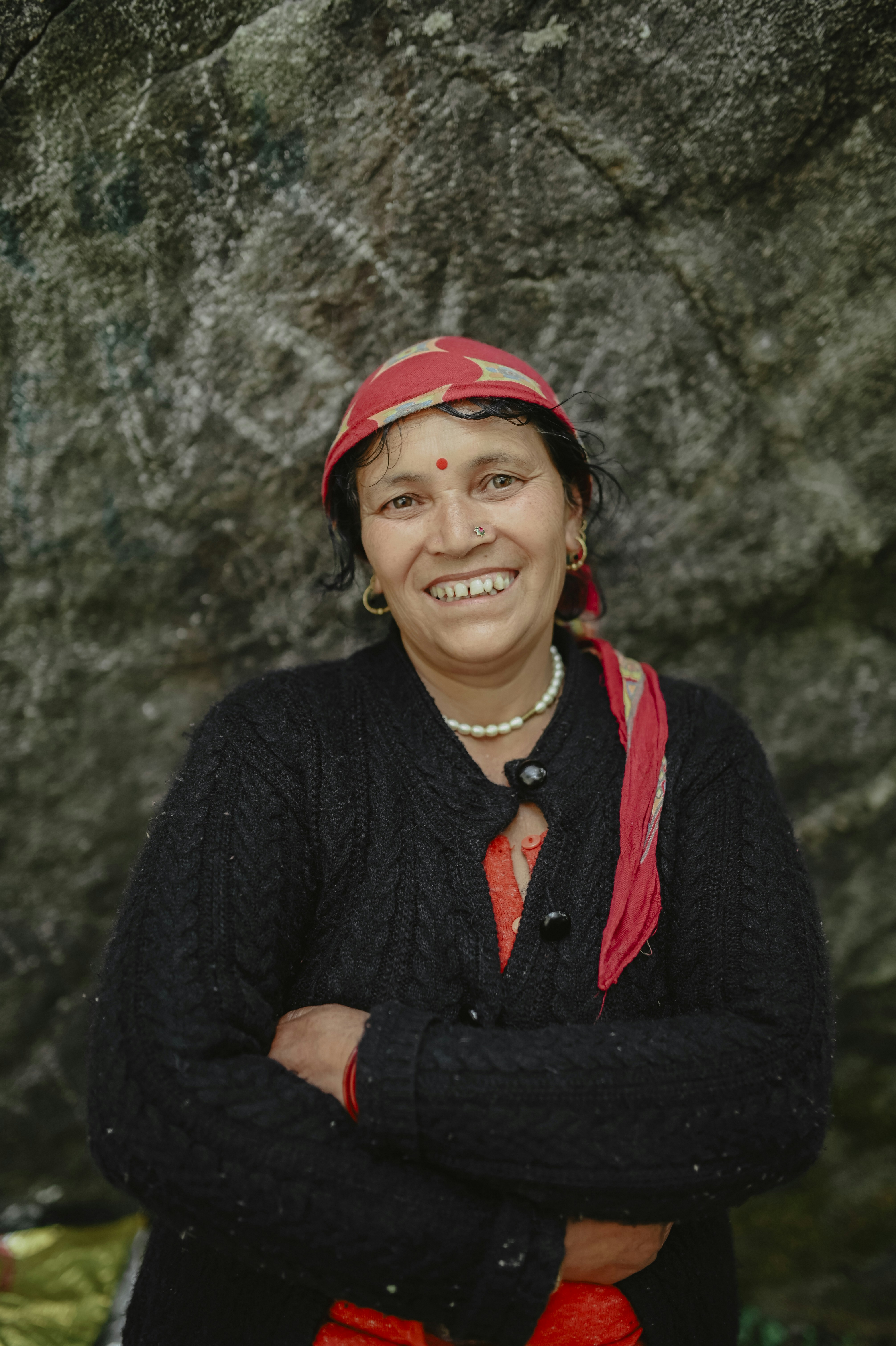 A person smiling with a red hat photo – Free Smile Image on Unsplash