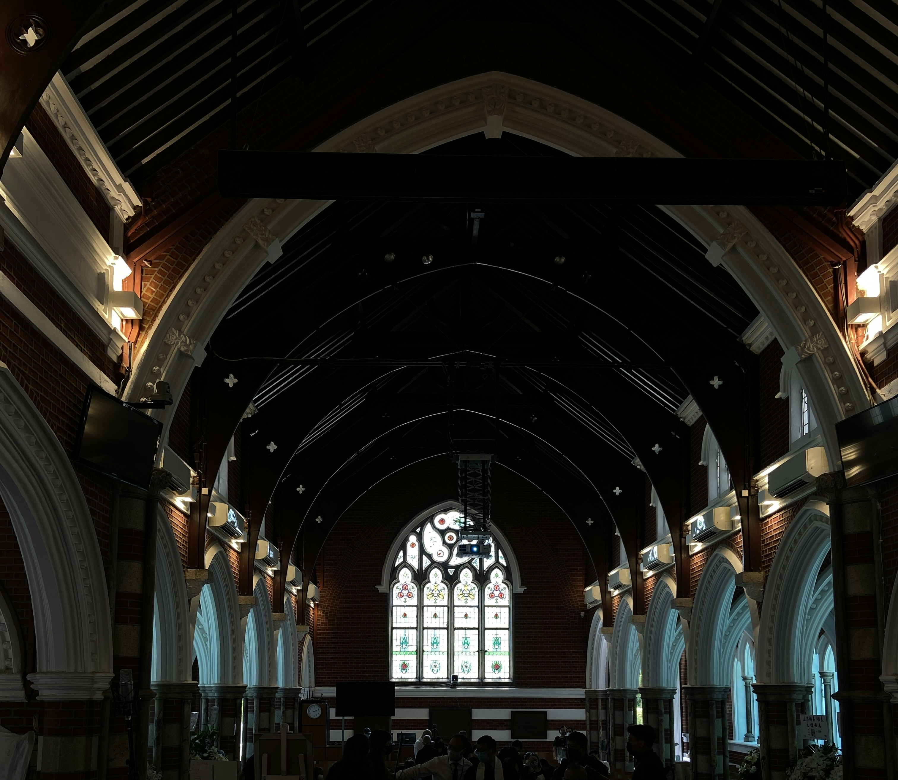 A large cathedral with arched windows photo – Free Black Image on Unsplash