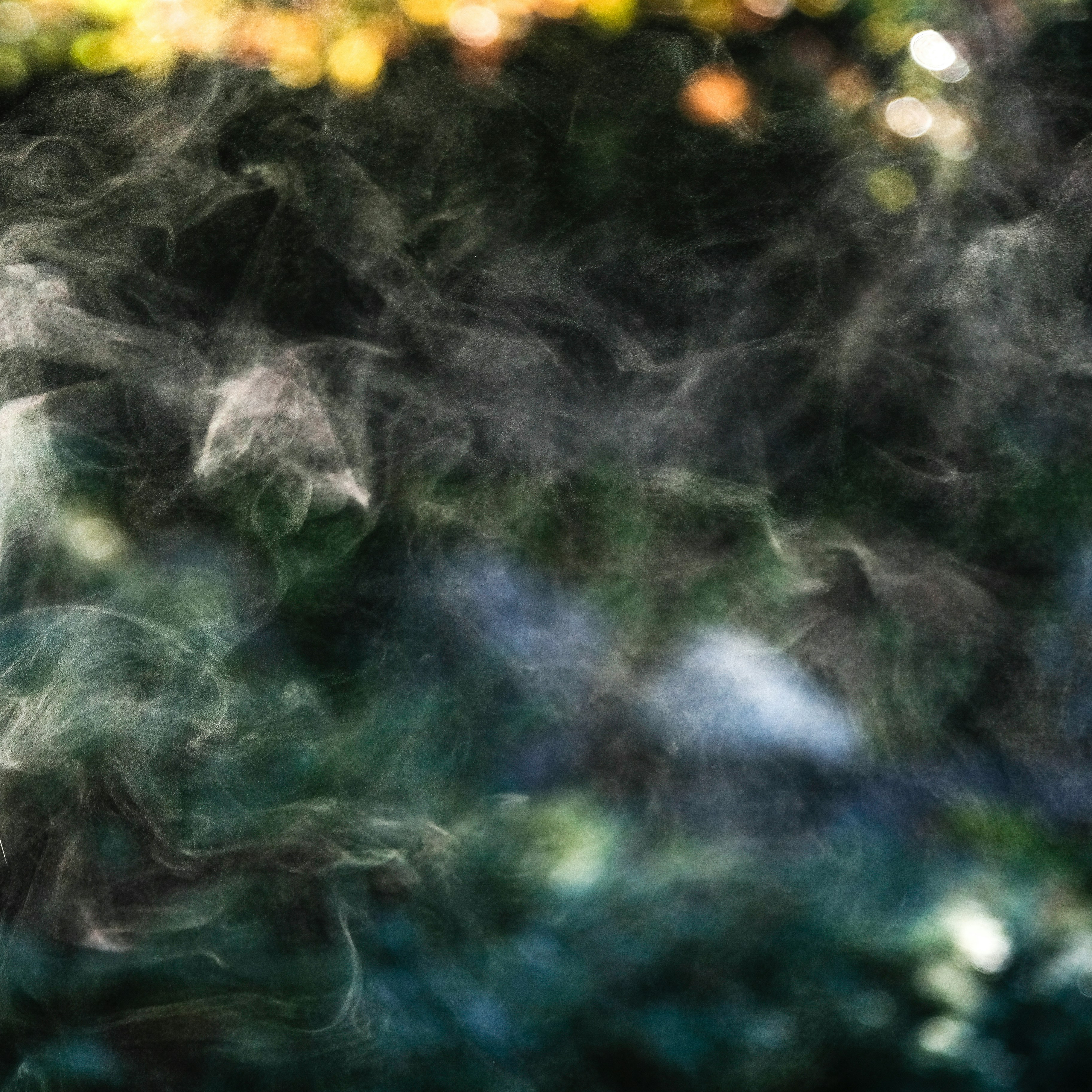 Ethereal Mist Over Verdant Waters