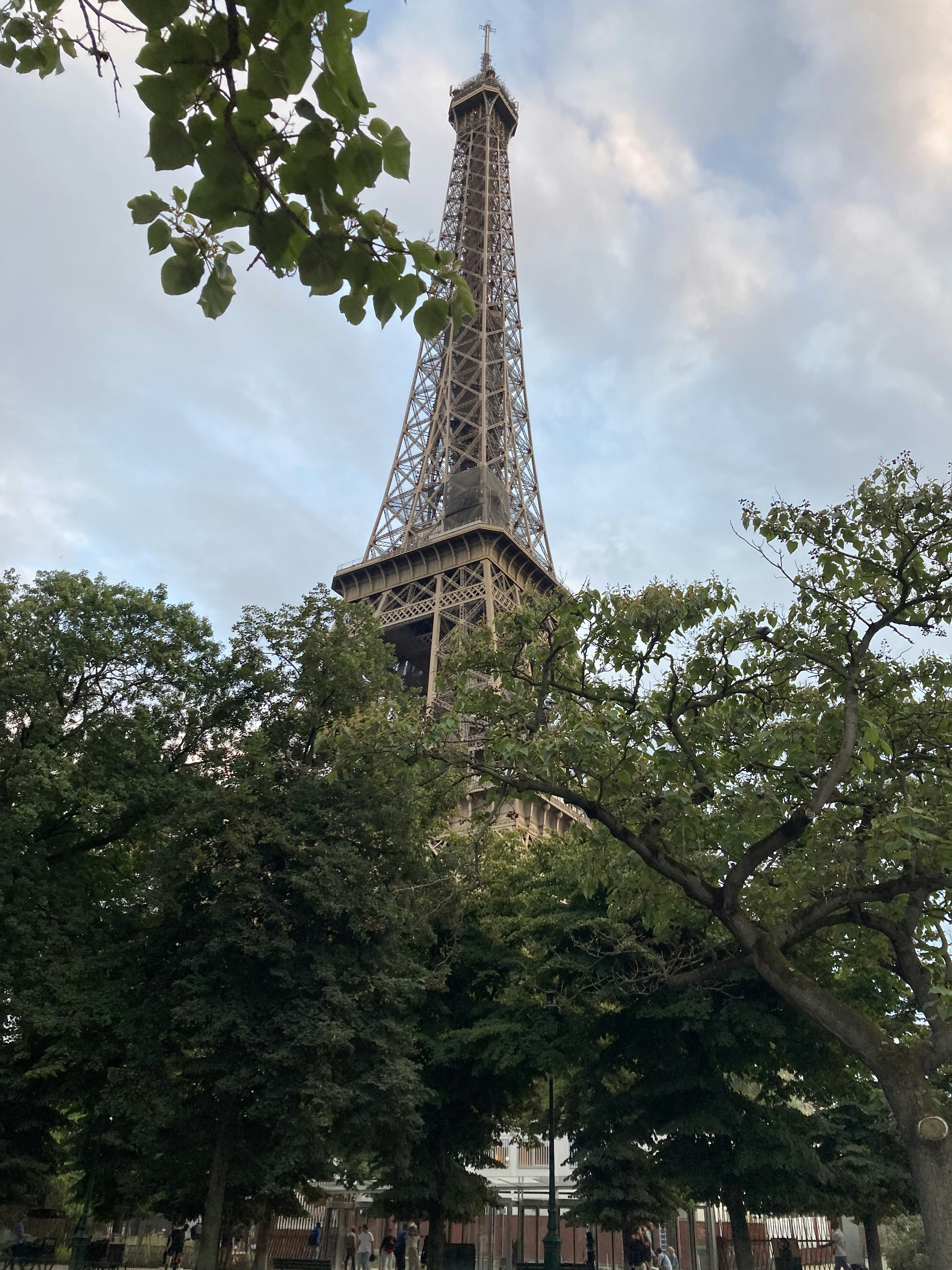 a tall metal tower