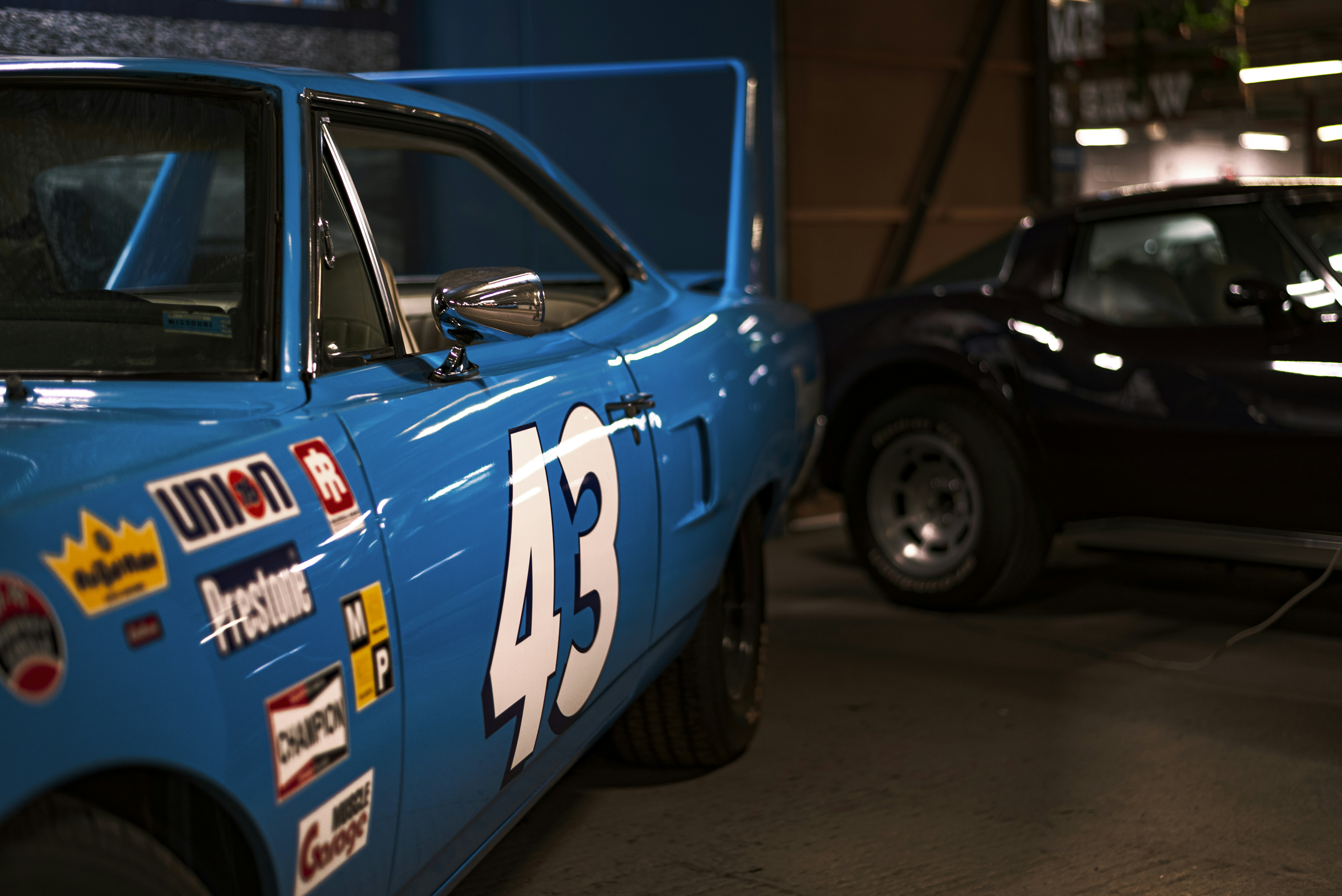 Classic Racing Icons in Low Light