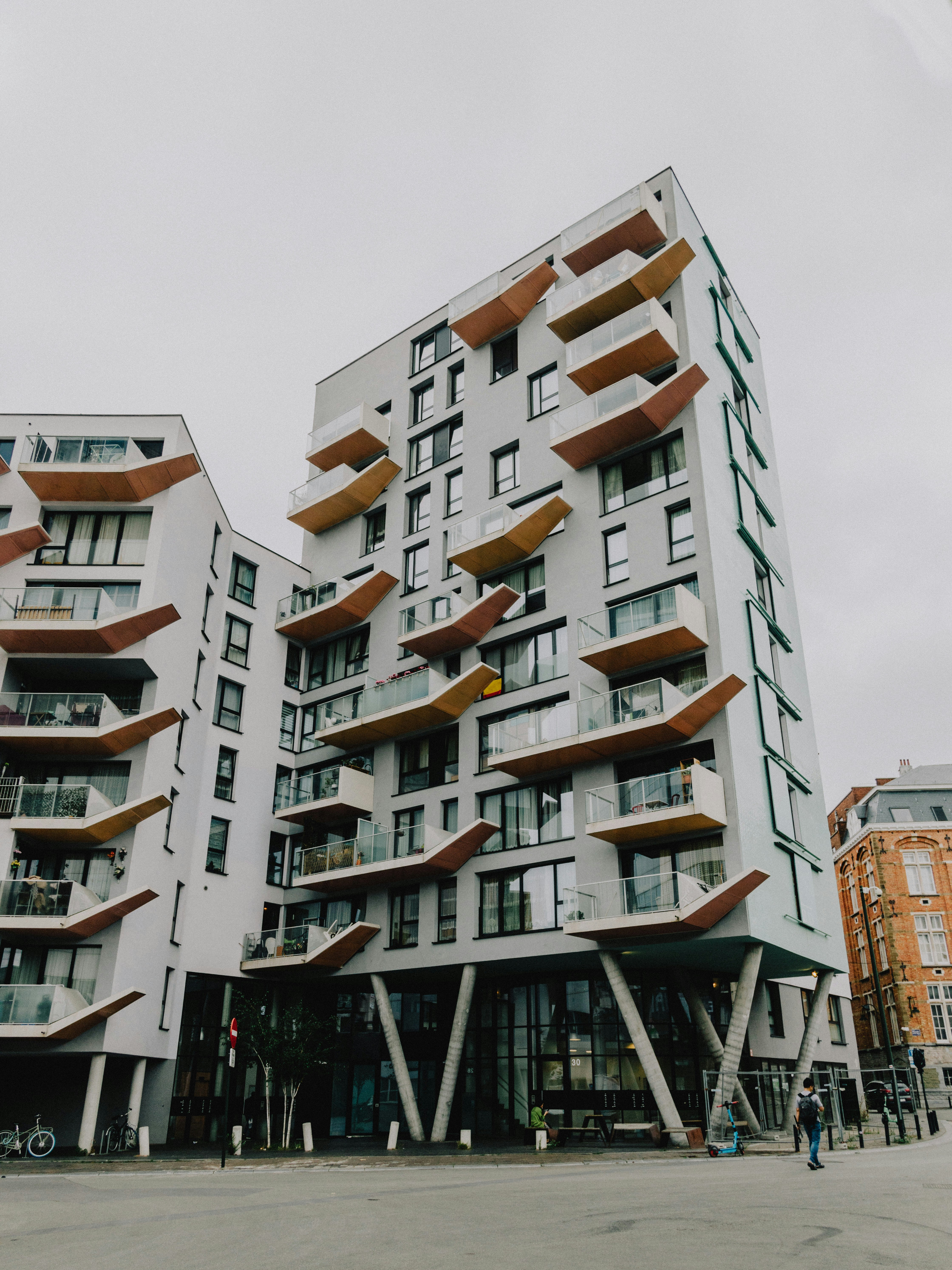Beautiful apartment complex in Brussels