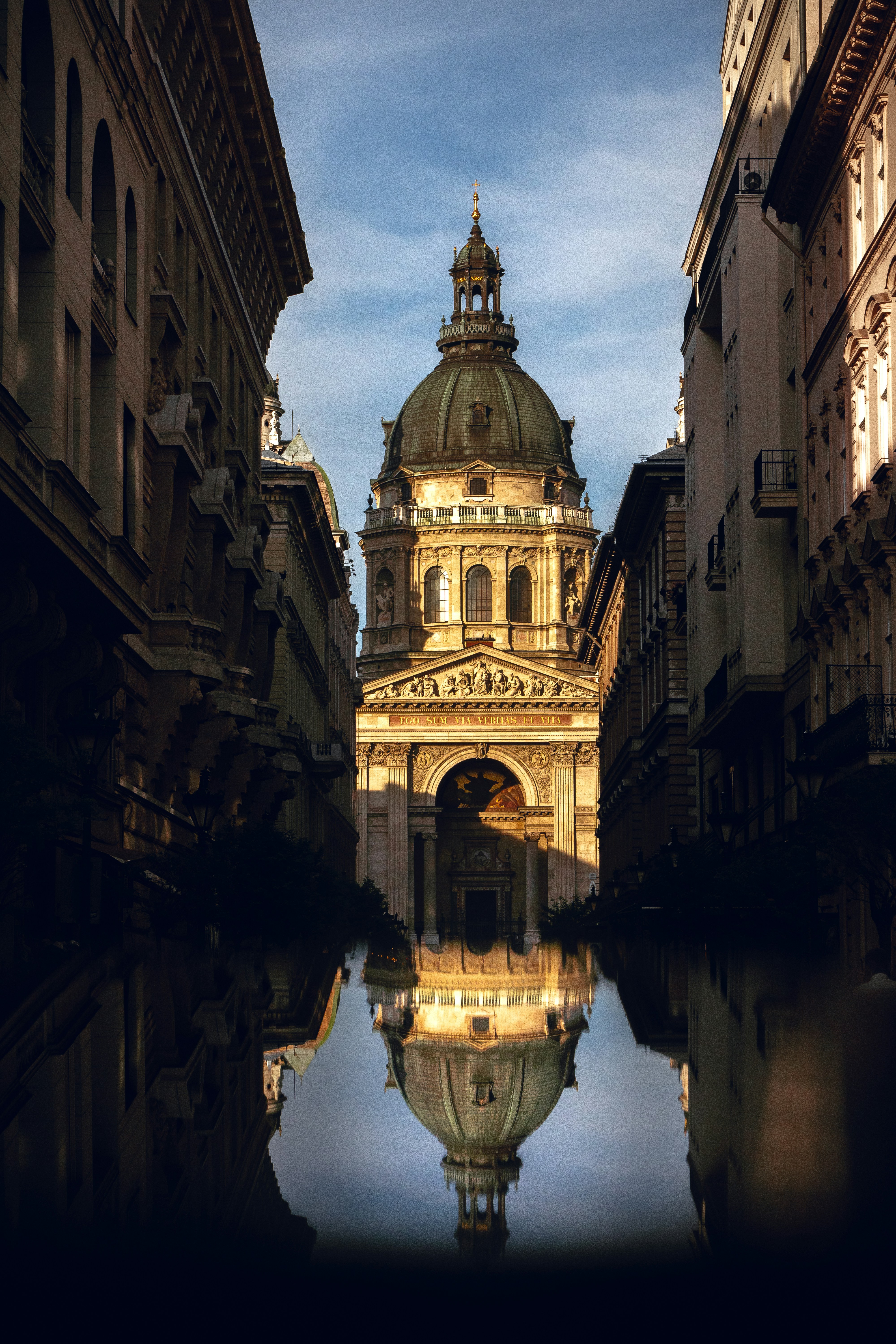 Dome Across the Alley: Golden Cathedral and Its Quiet Mirror
