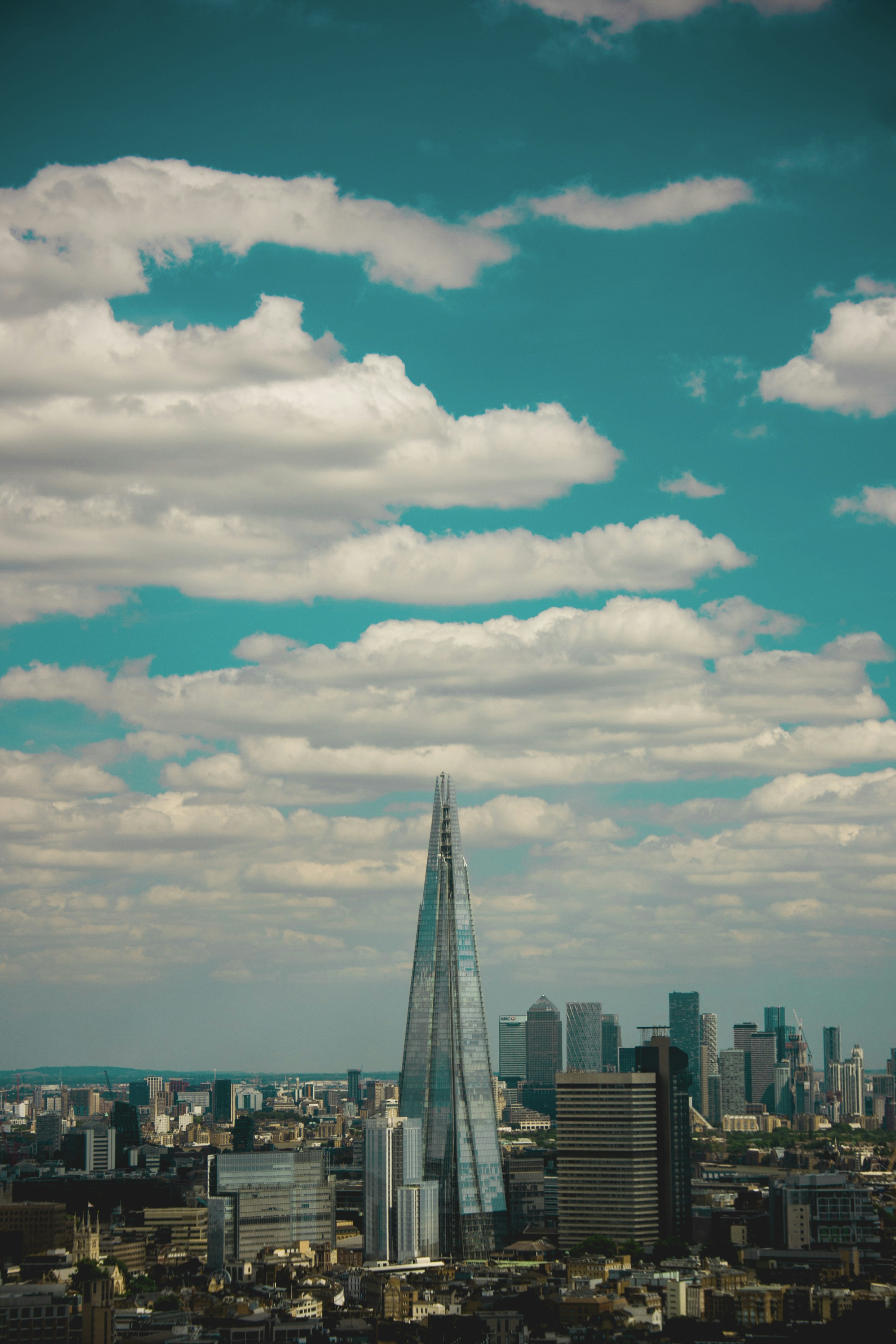 A picture of the Shard in London
