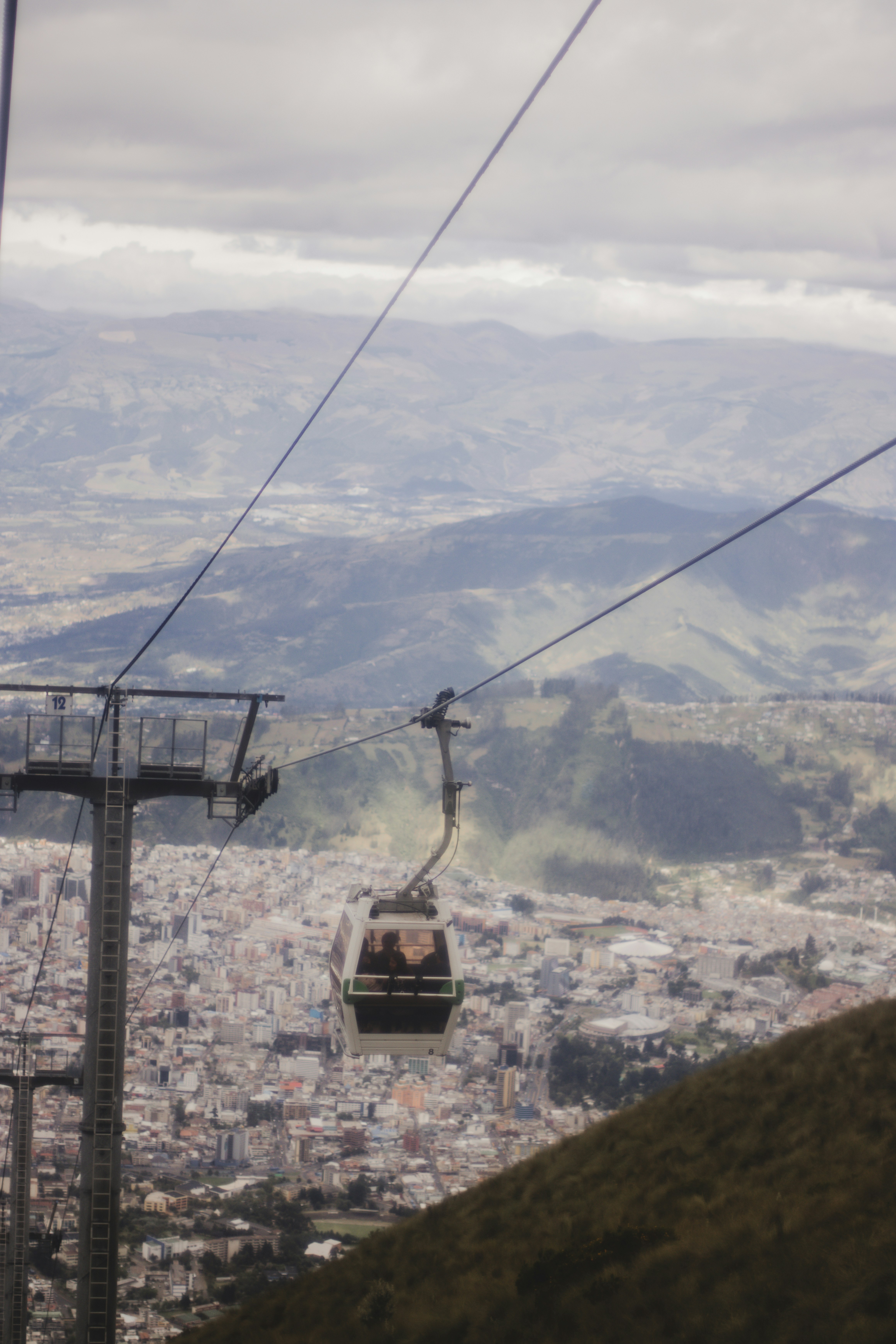 A cable car above a city photo – Free Grey Image on Unsplash