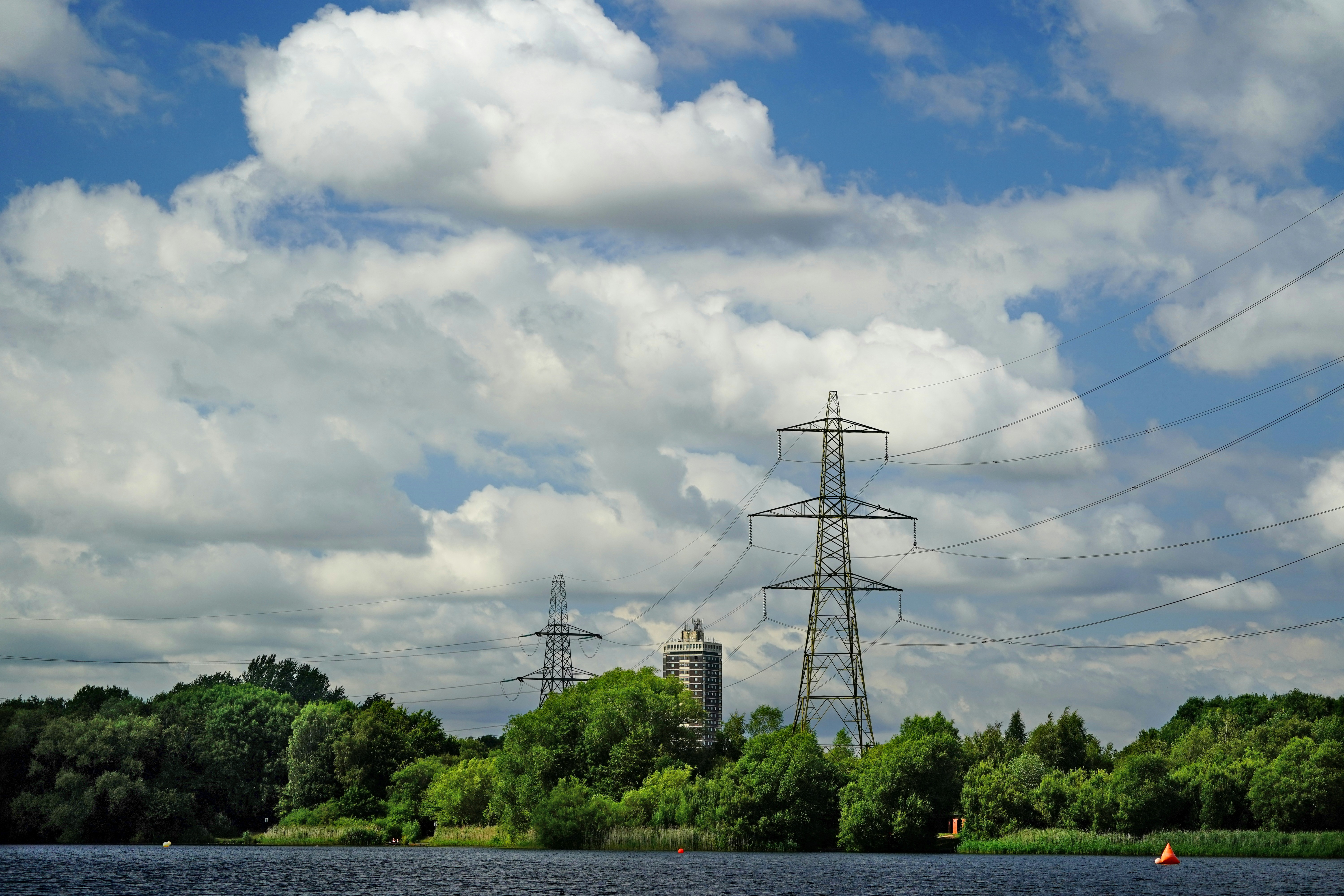 Industrial Sentinels by the Water