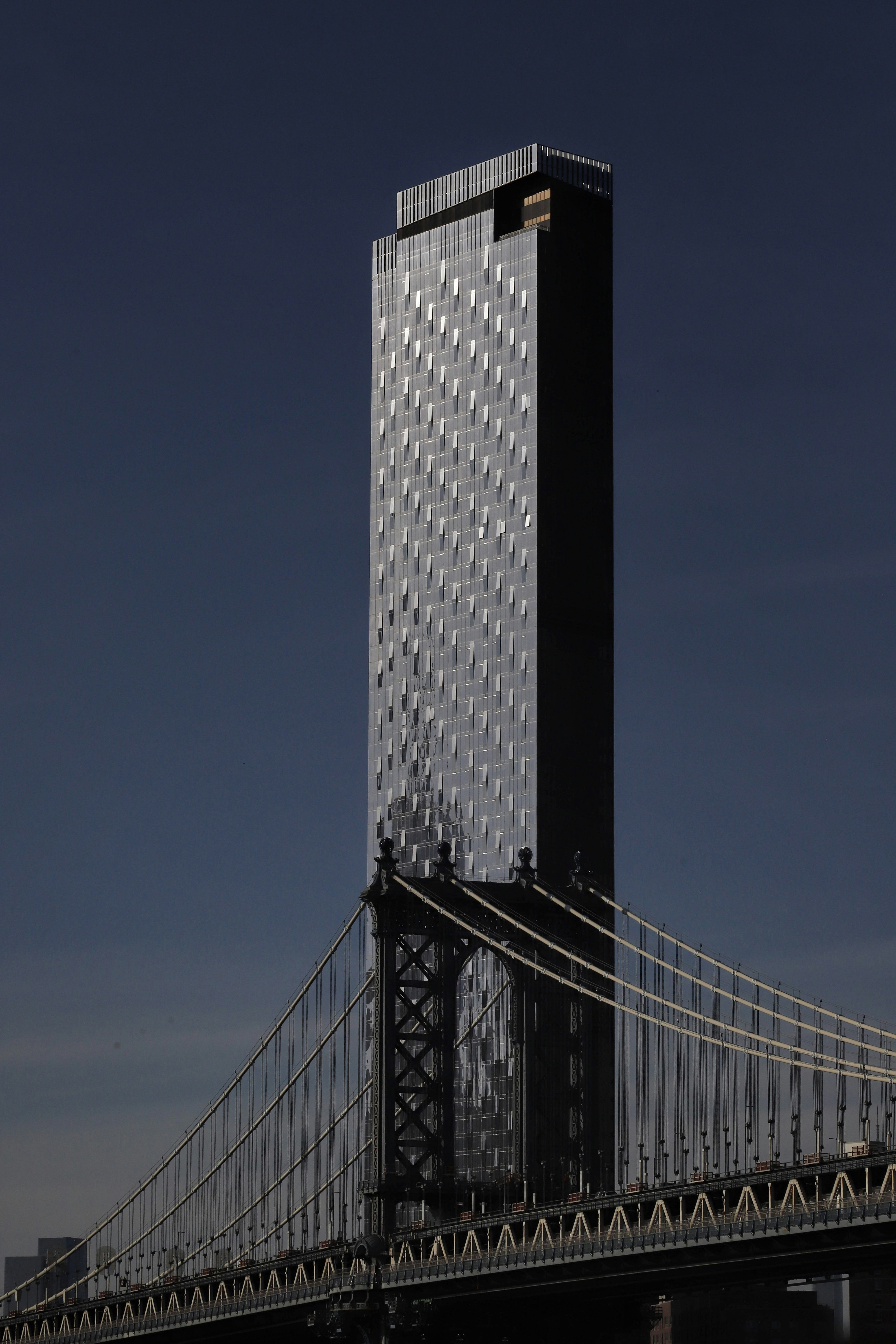 Towering Edges: A Suspension of Light and Steel