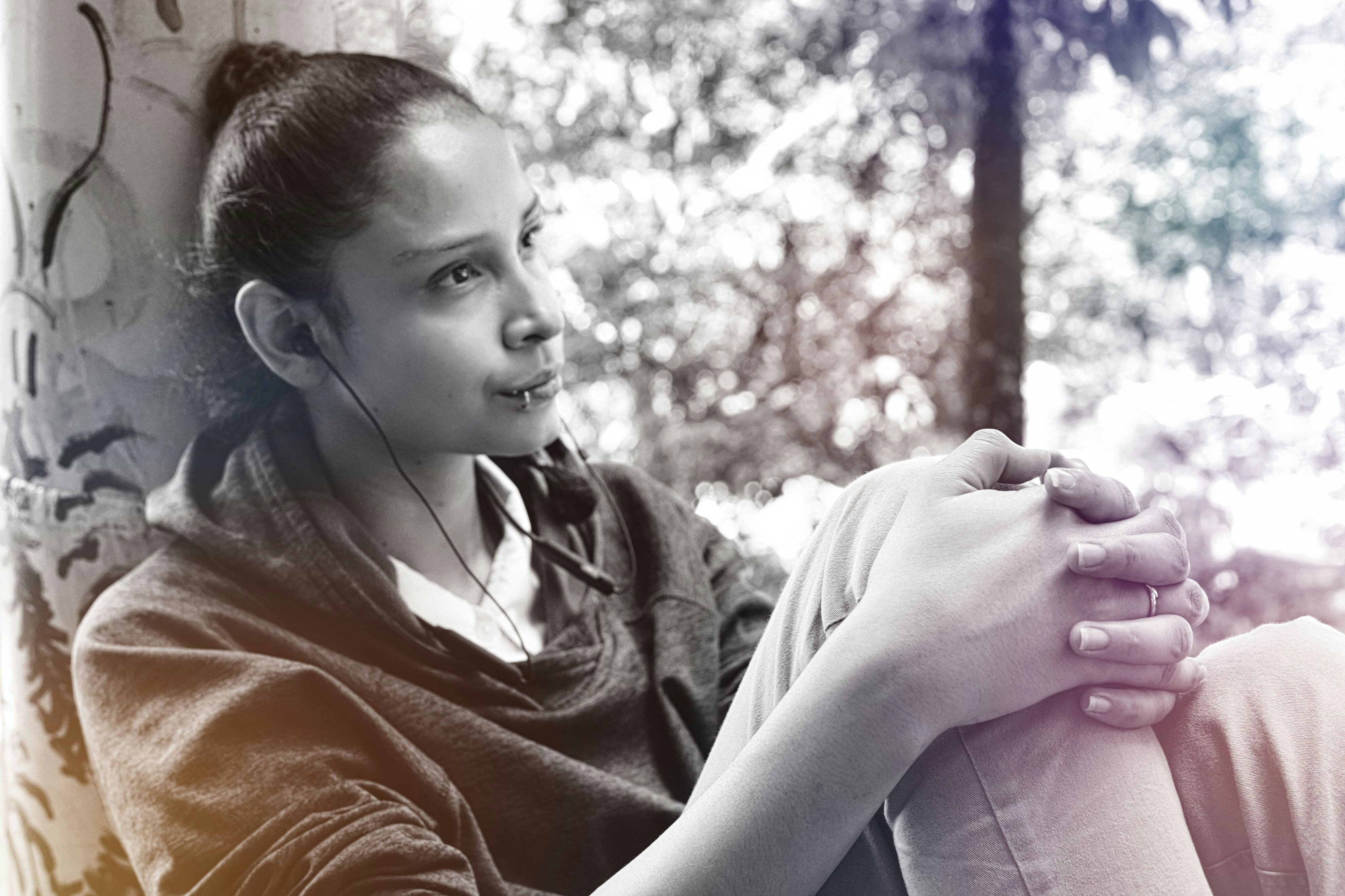 Contemplation in Monochrome