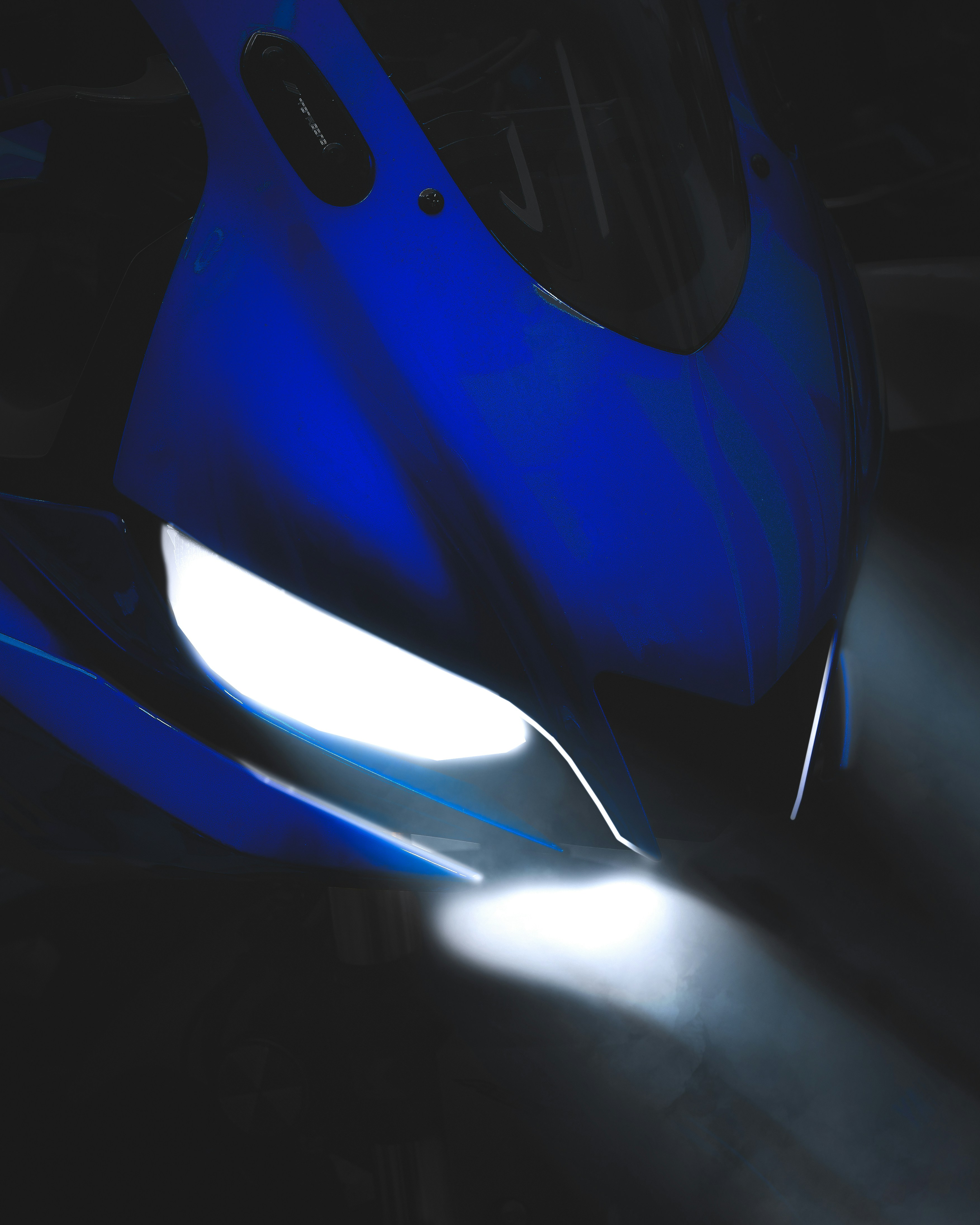 Illuminated Elegance: The Allure of a Racing Machine