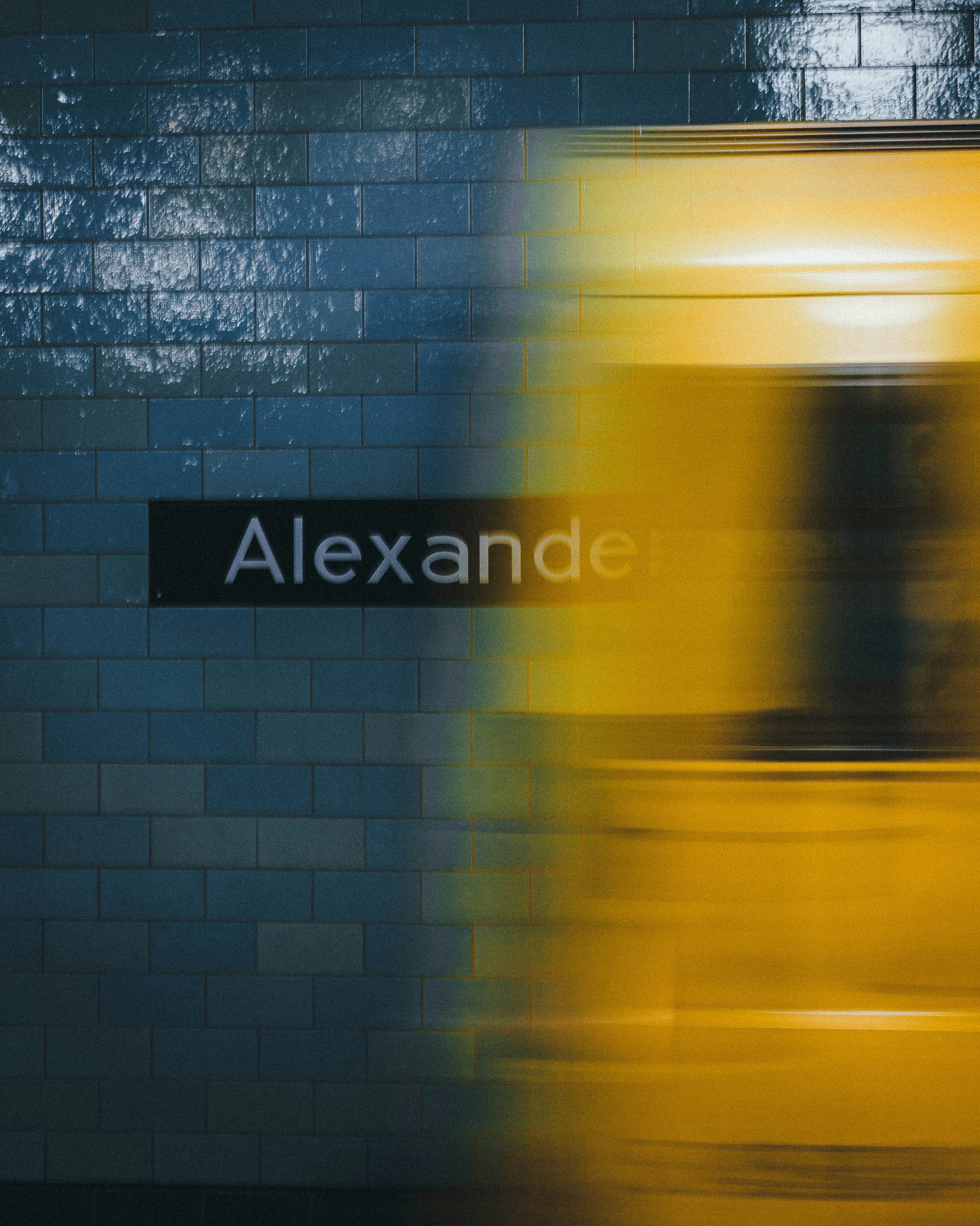  Subway Blur at Alexander Street