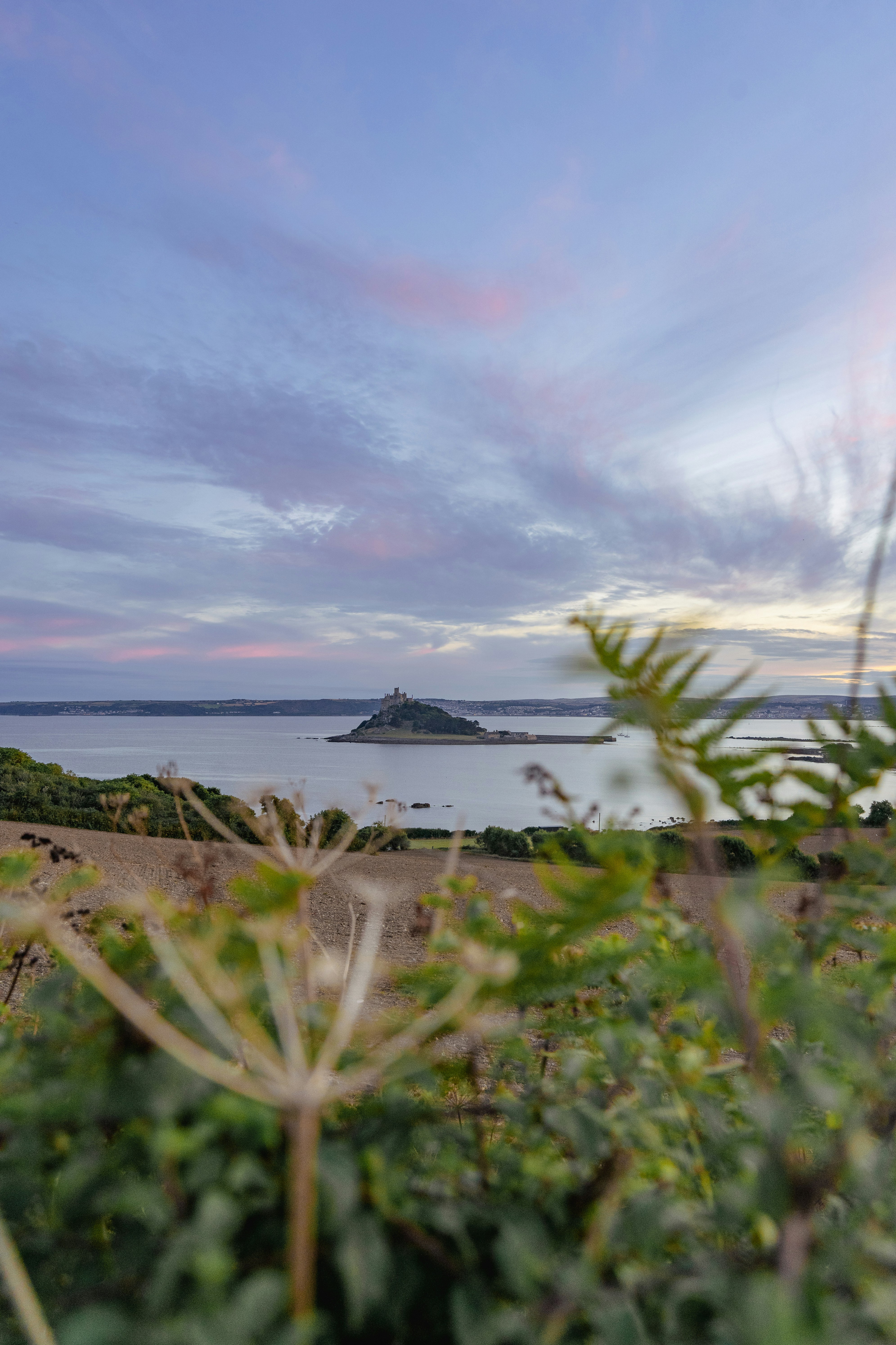 Islet Fortress at Dusk: A Quiet Coastal Moment