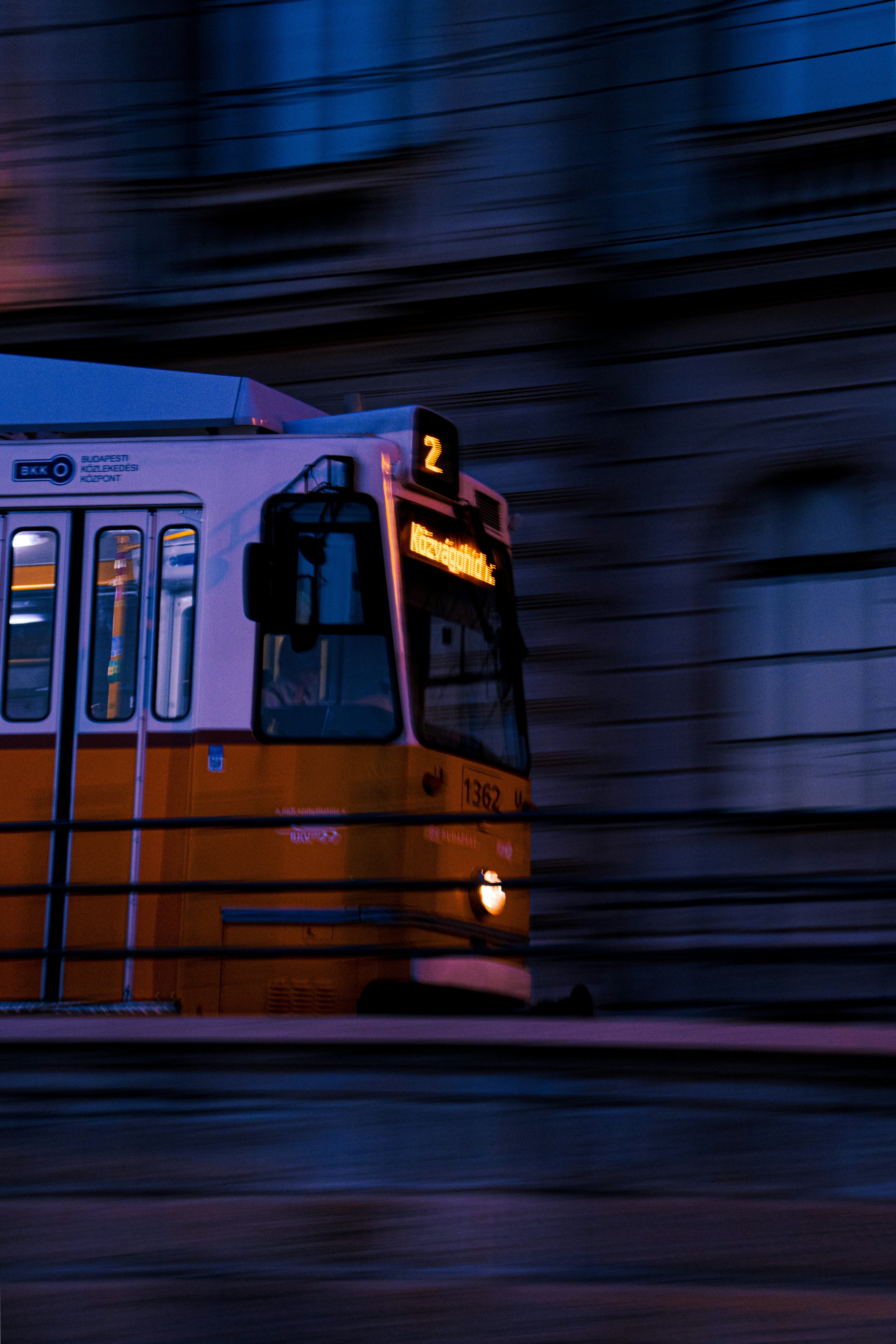 a train on the tracks
