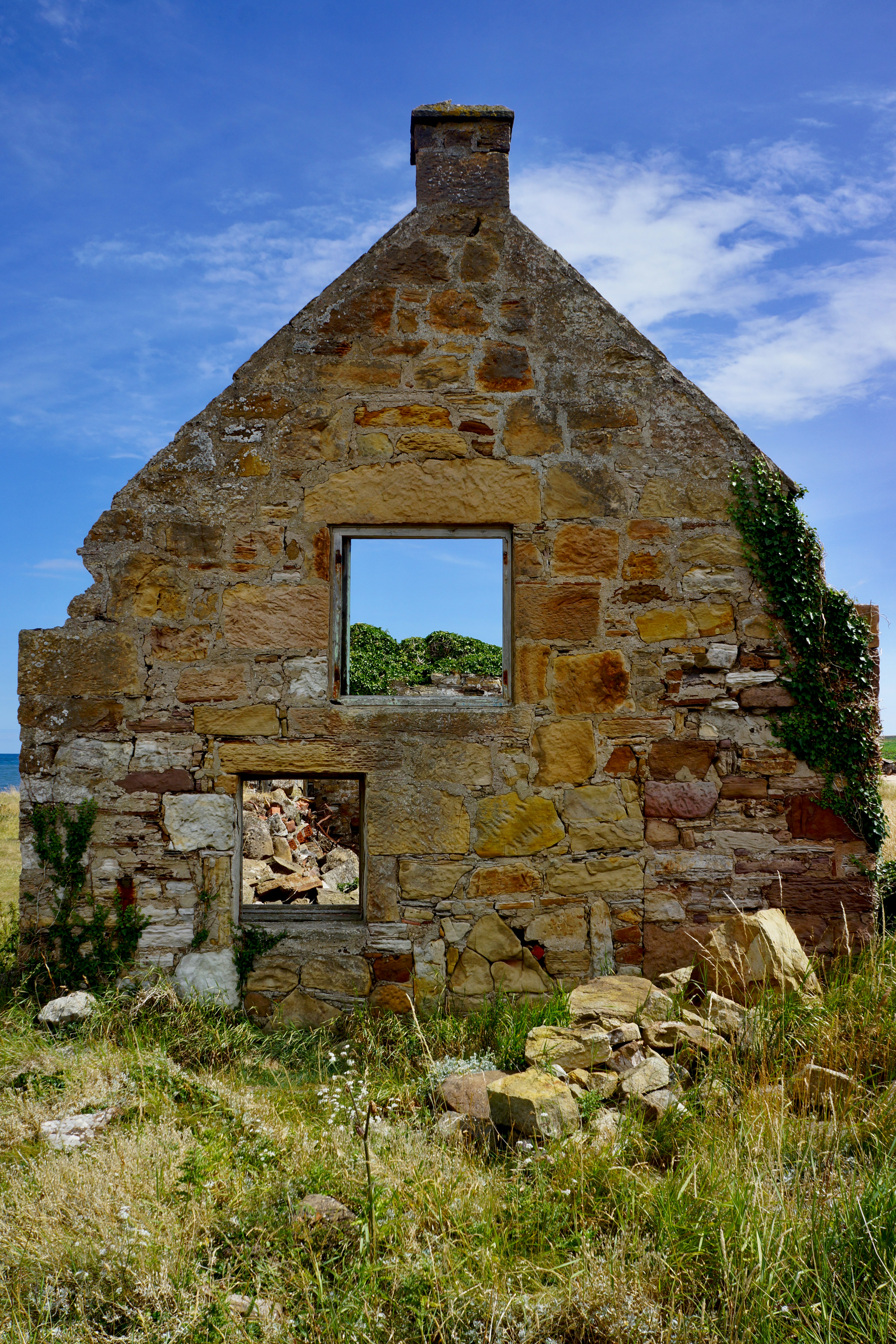 Ruined house