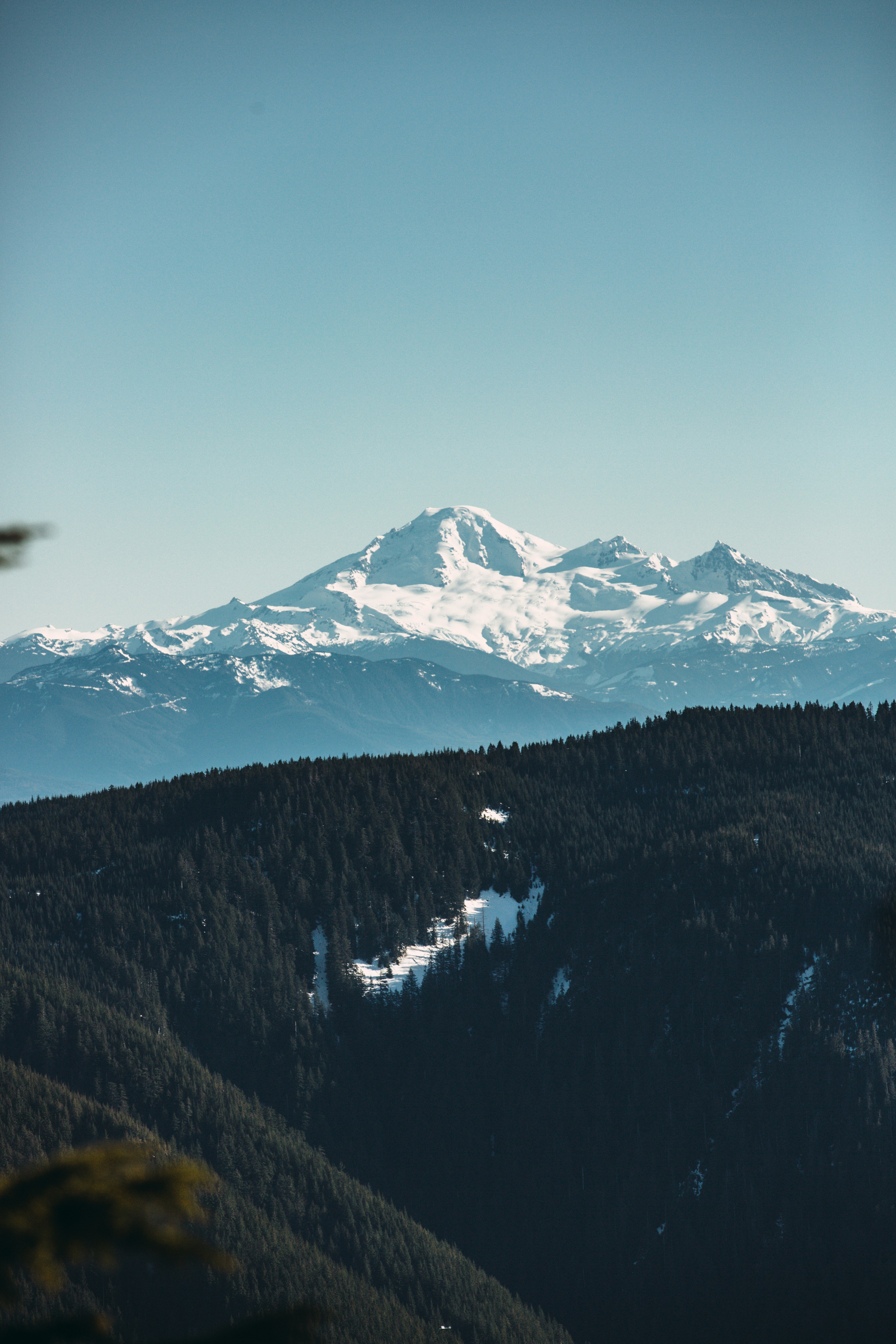 Mount Baker | a snowy mountain range