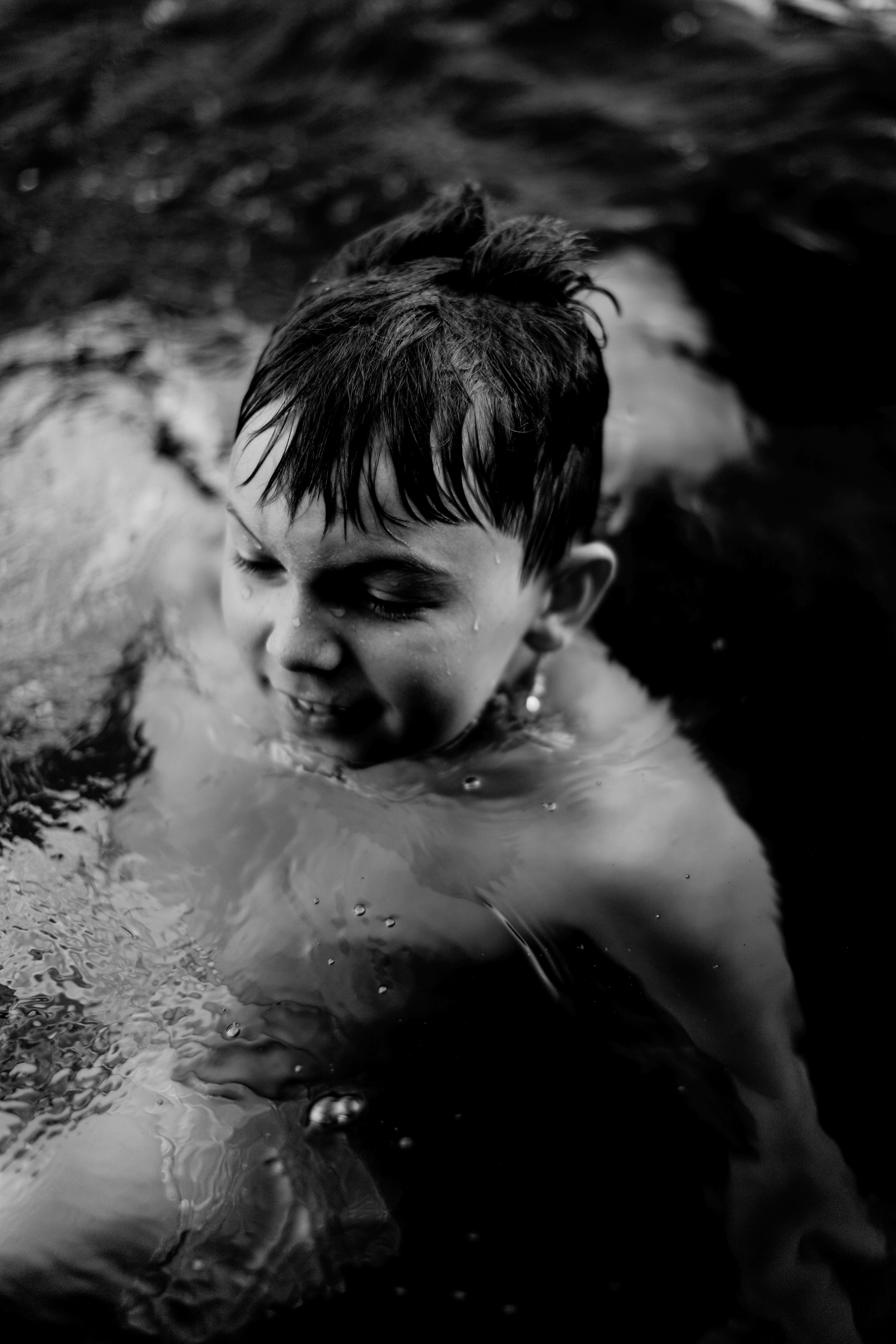 A person in water photo – Free Grey Image on Unsplash