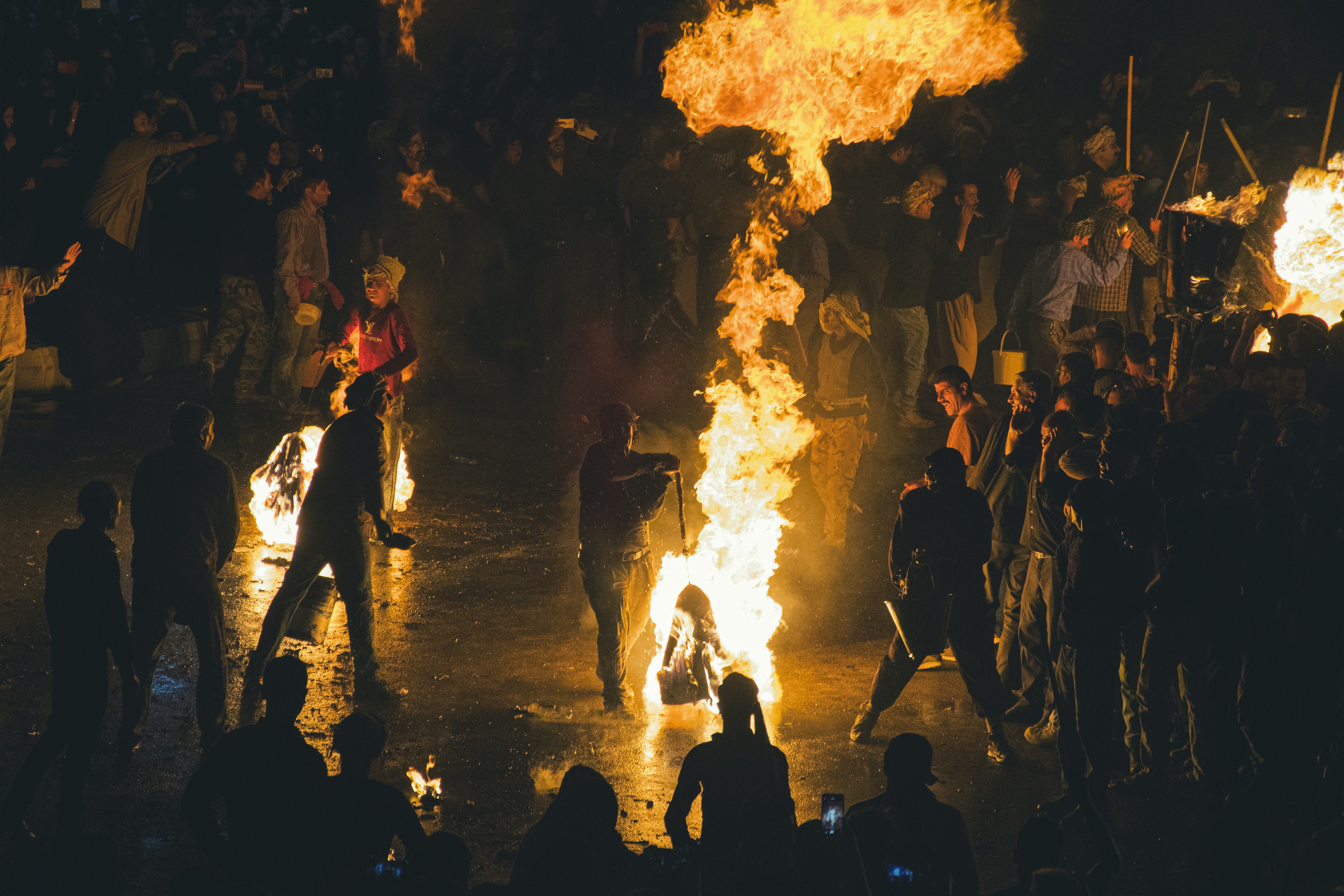 A group of people on fire photo – Free Shishavan Image on Unsplash