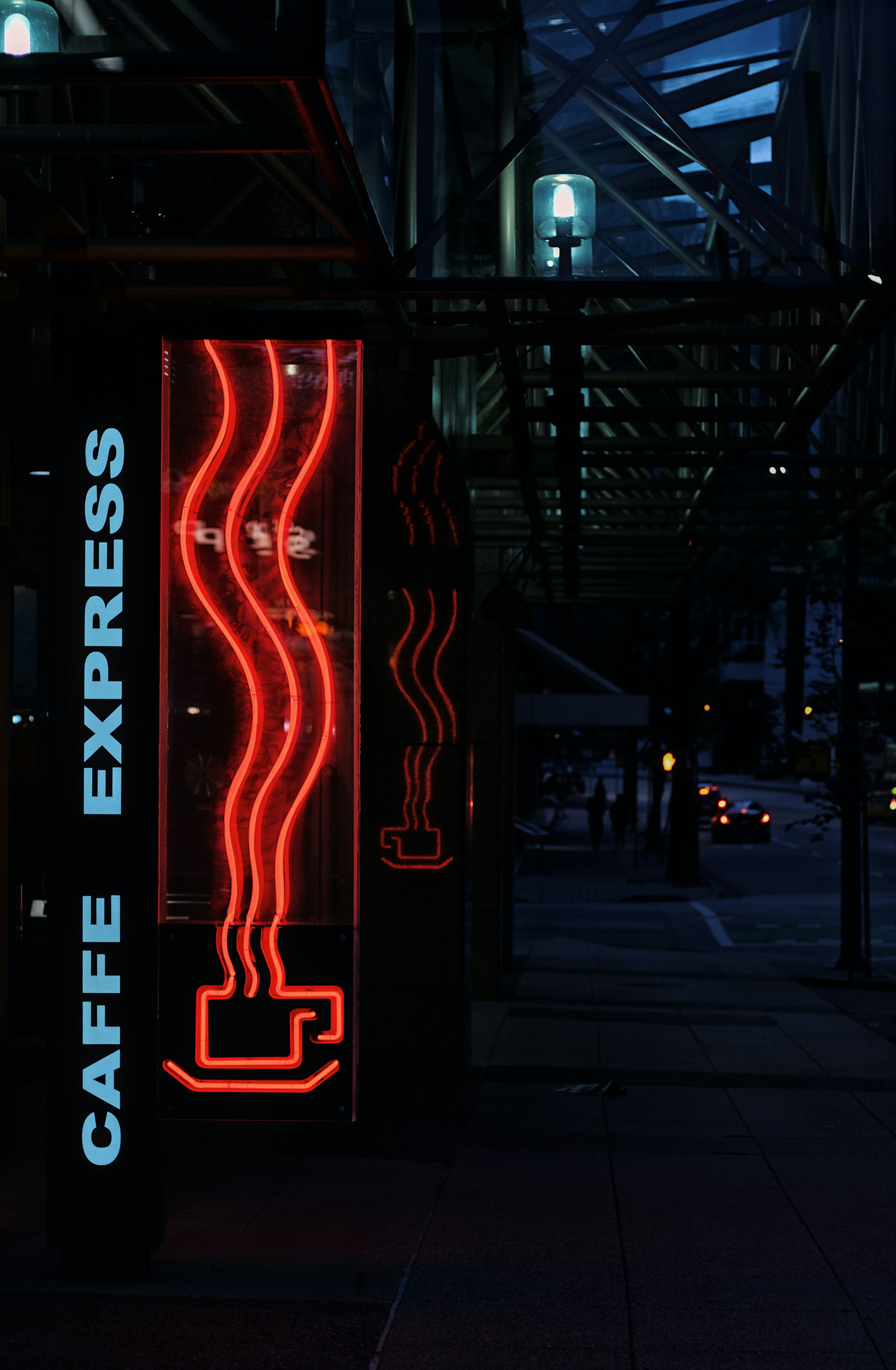 a sign on a building