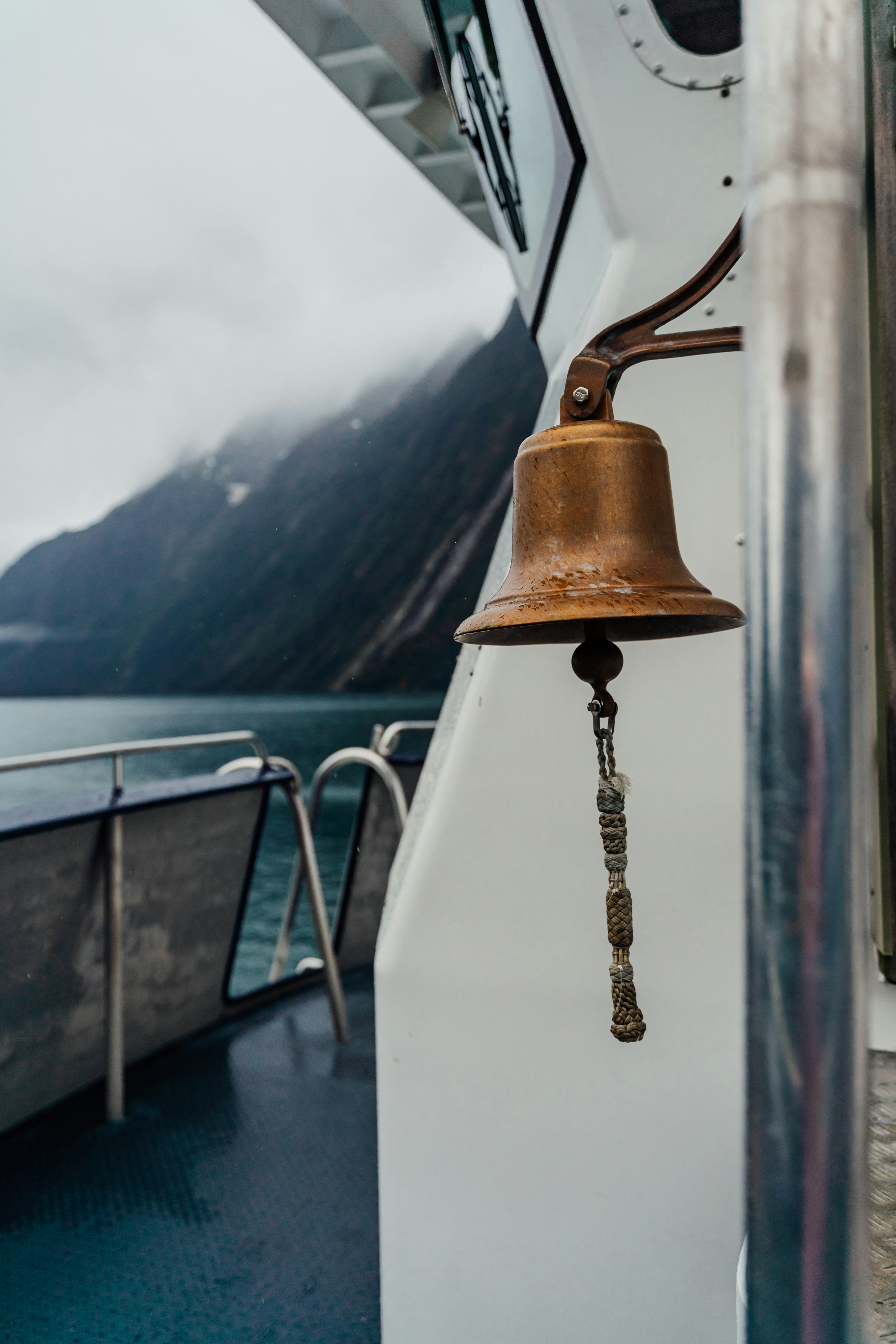 The Bell of the Fjord: A Moment on the Deck