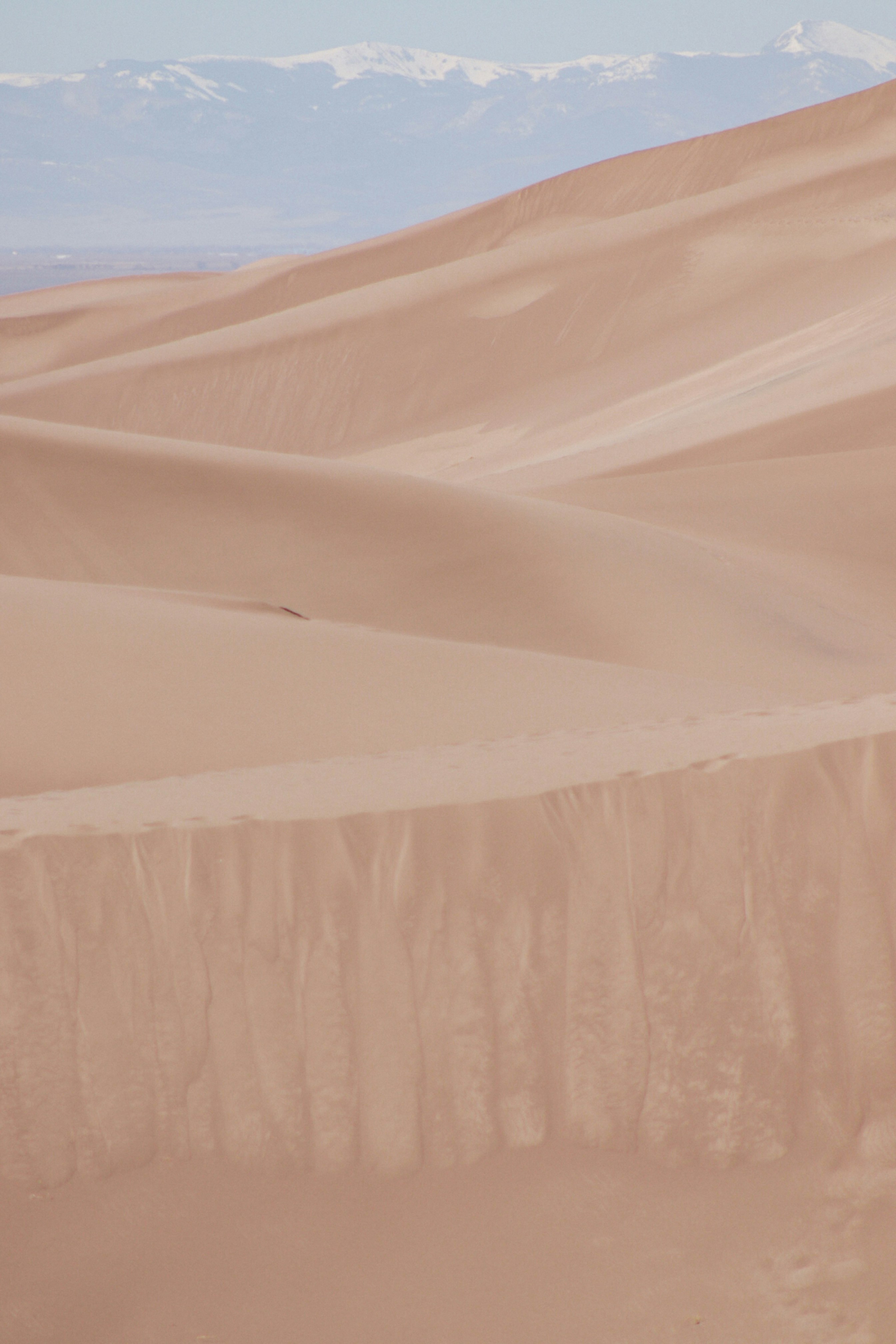 A large desert landscape photo – Free Great sand dunes national park ...