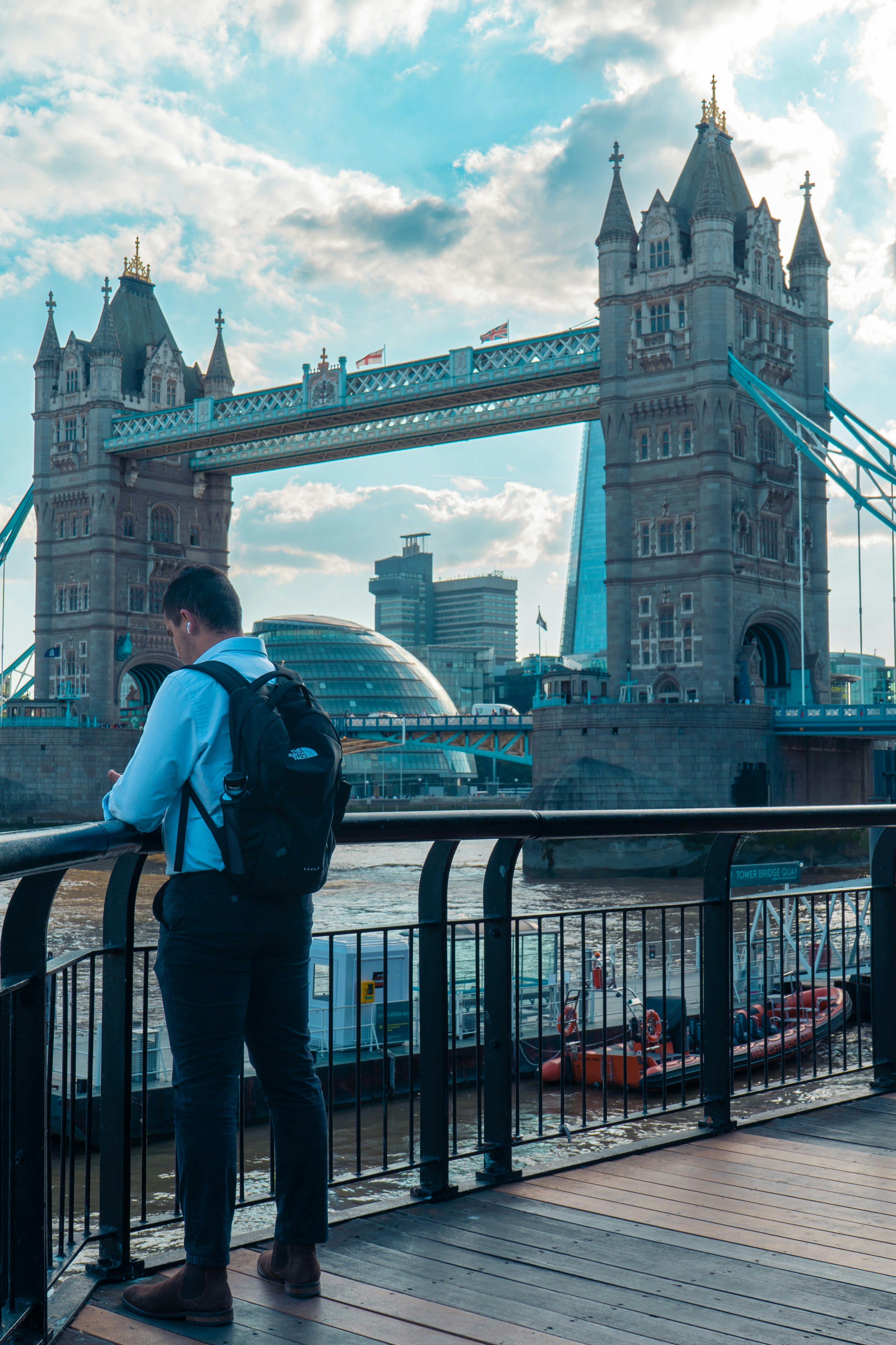 Traveller by the Thames: Tower Bridge Reverie