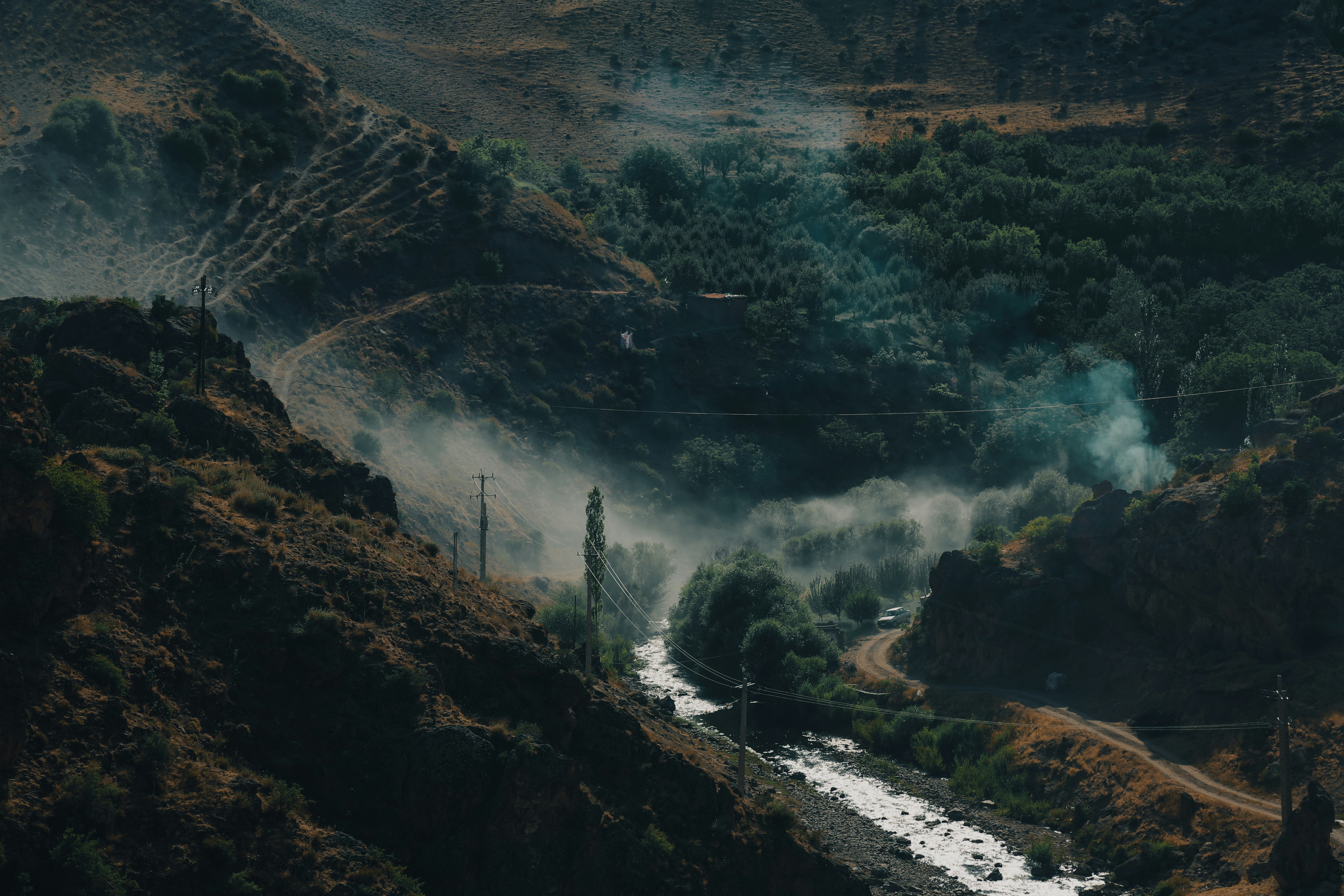 Foto Un río que atraviesa un valle – Imagen Miandoab gratis en Unsplash