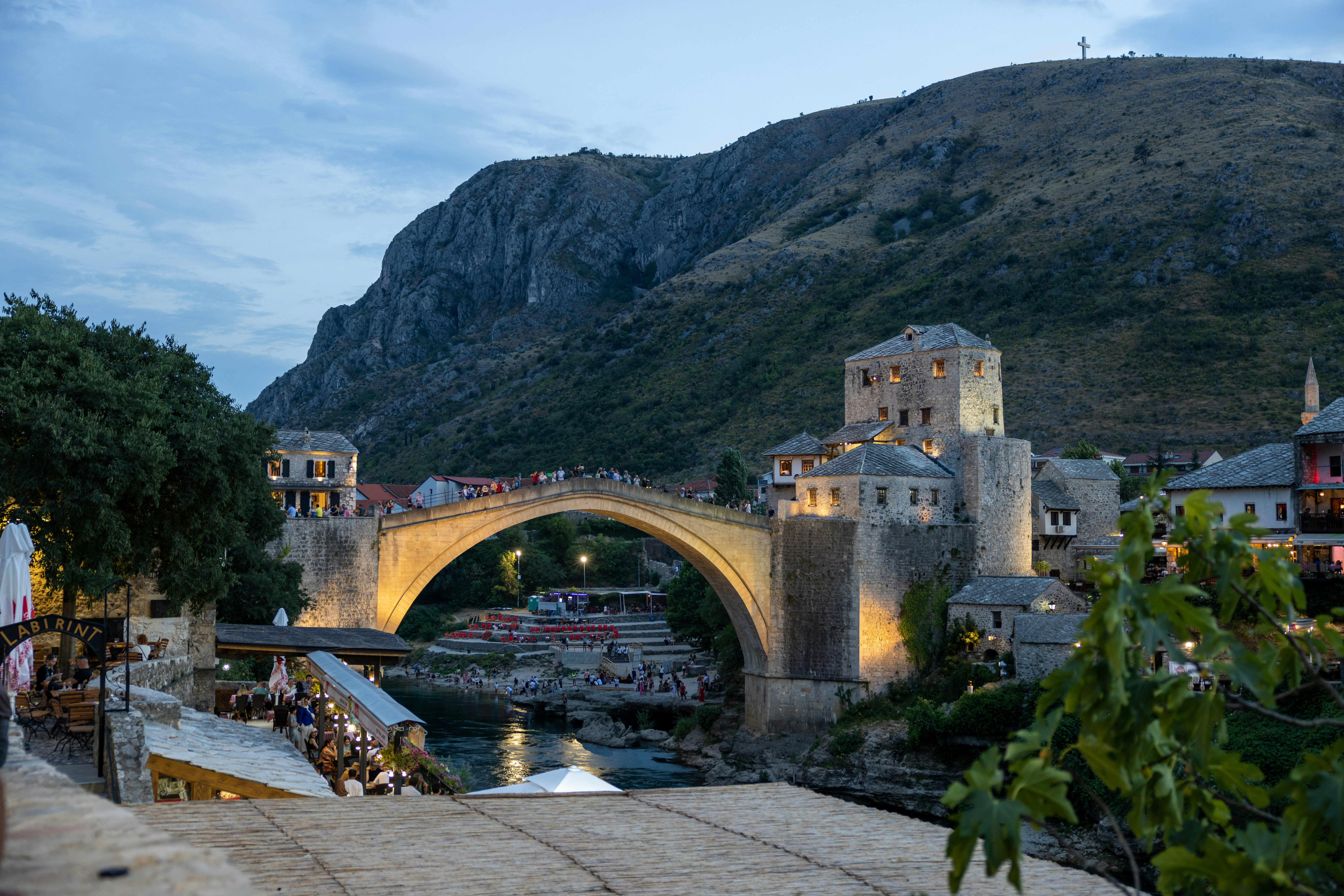 Fondo De Pantalla De Puente De Mostar Fondo Puente Latino En Sarajevo