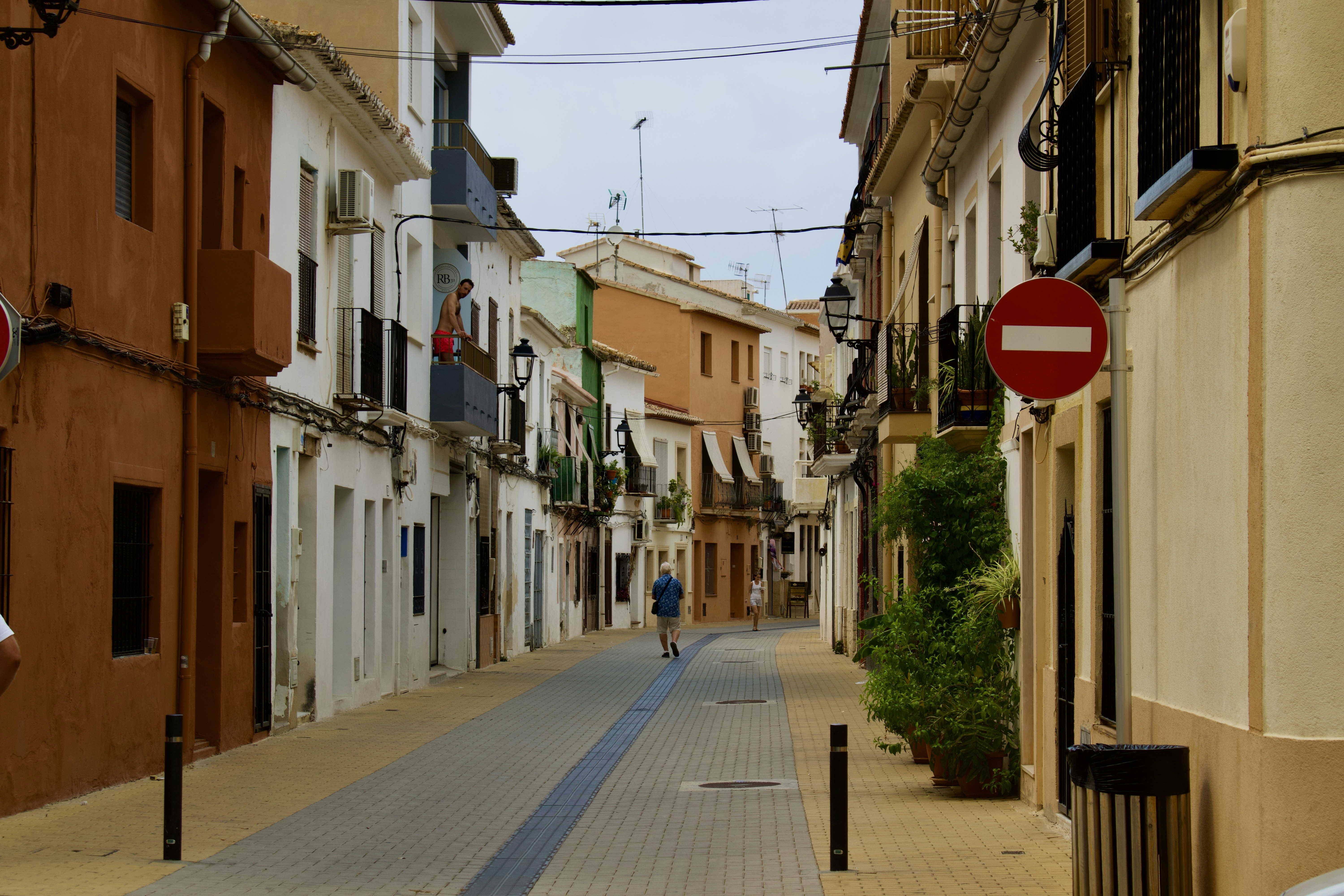 Traditional Spanish street