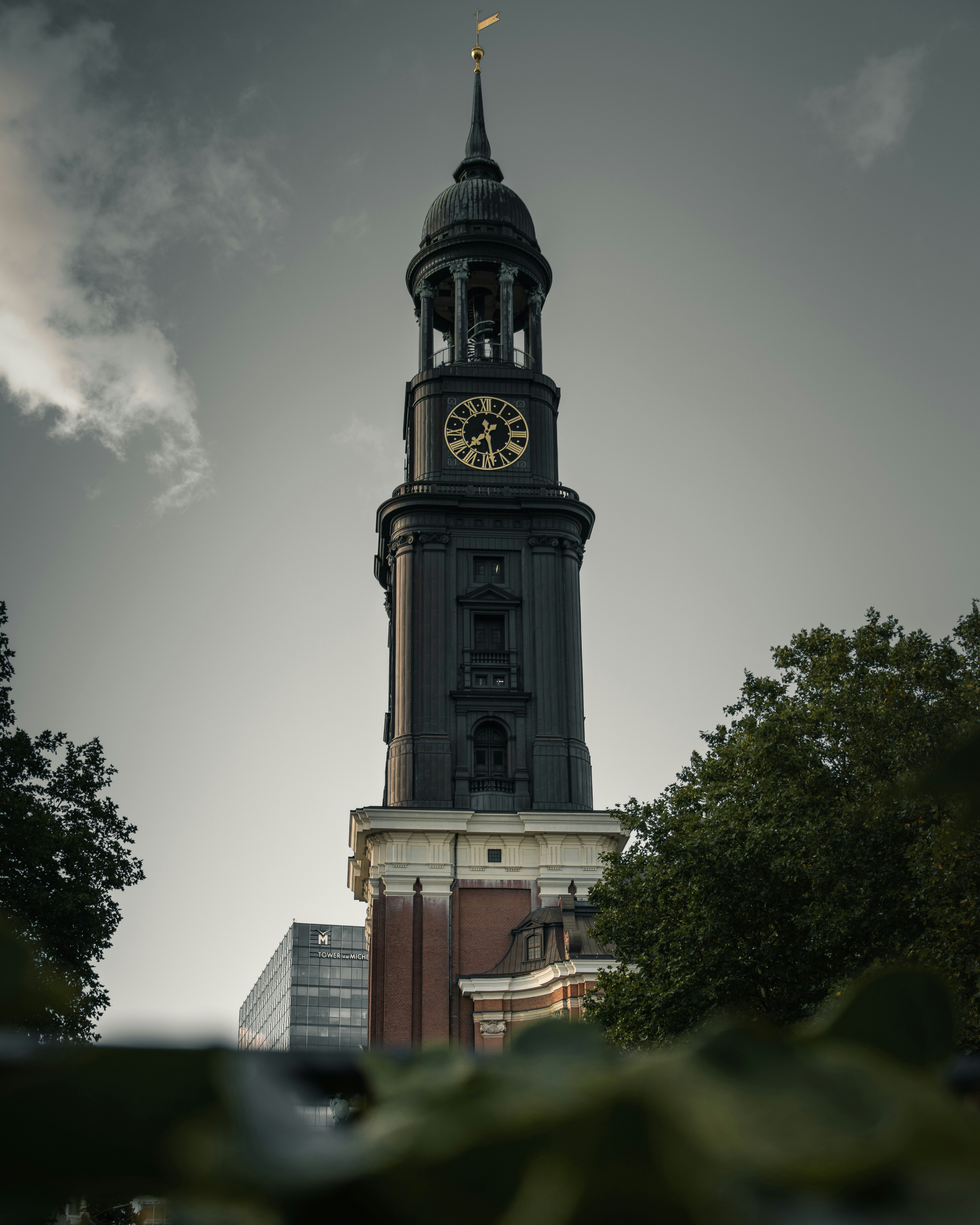 The next photo shows the Church of St. Michael in Hamburg

It is the most beautiful and important baroque church in northern Germany.