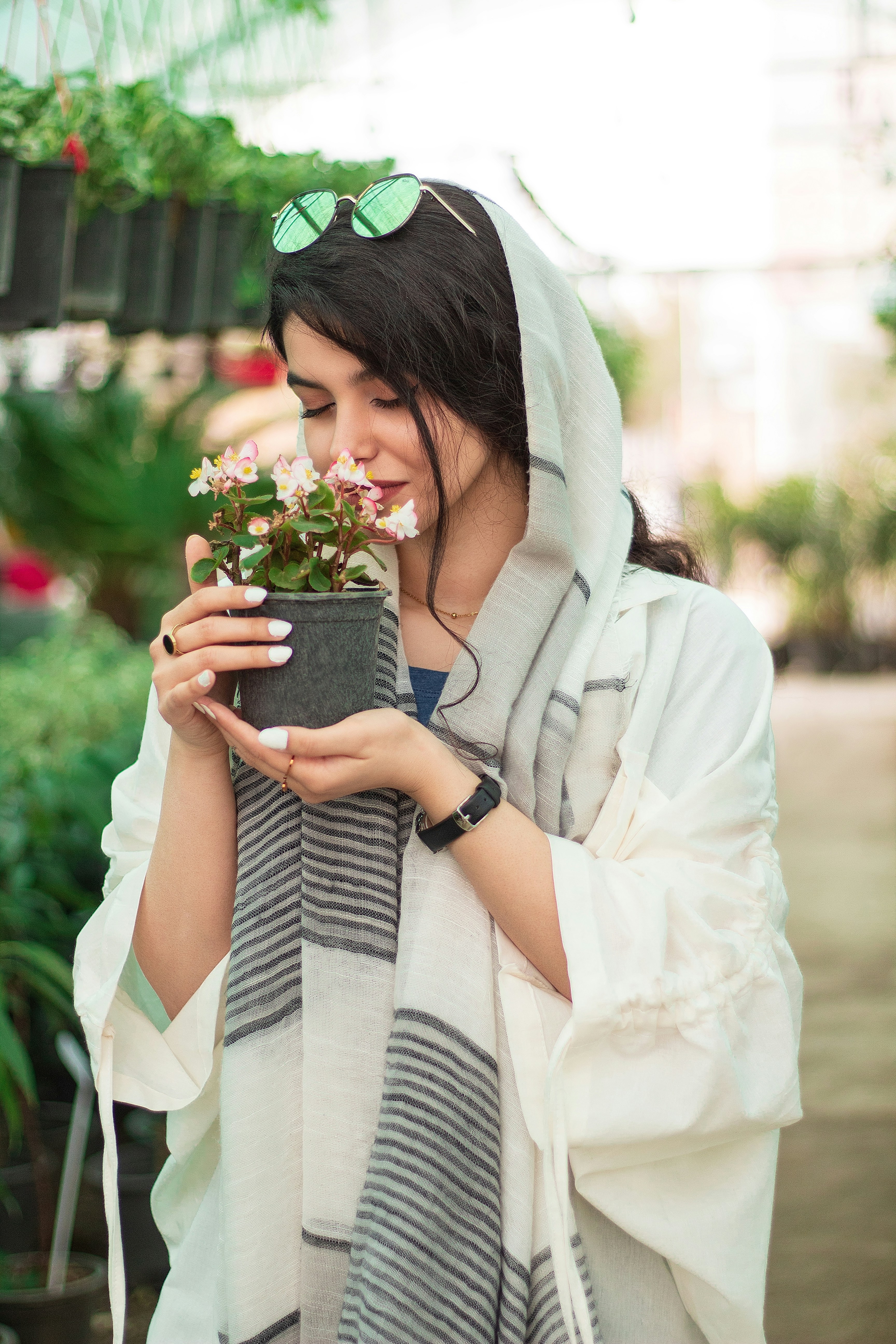 Quiet Bloom: A Moment with a Nettled Plant and Soft Light