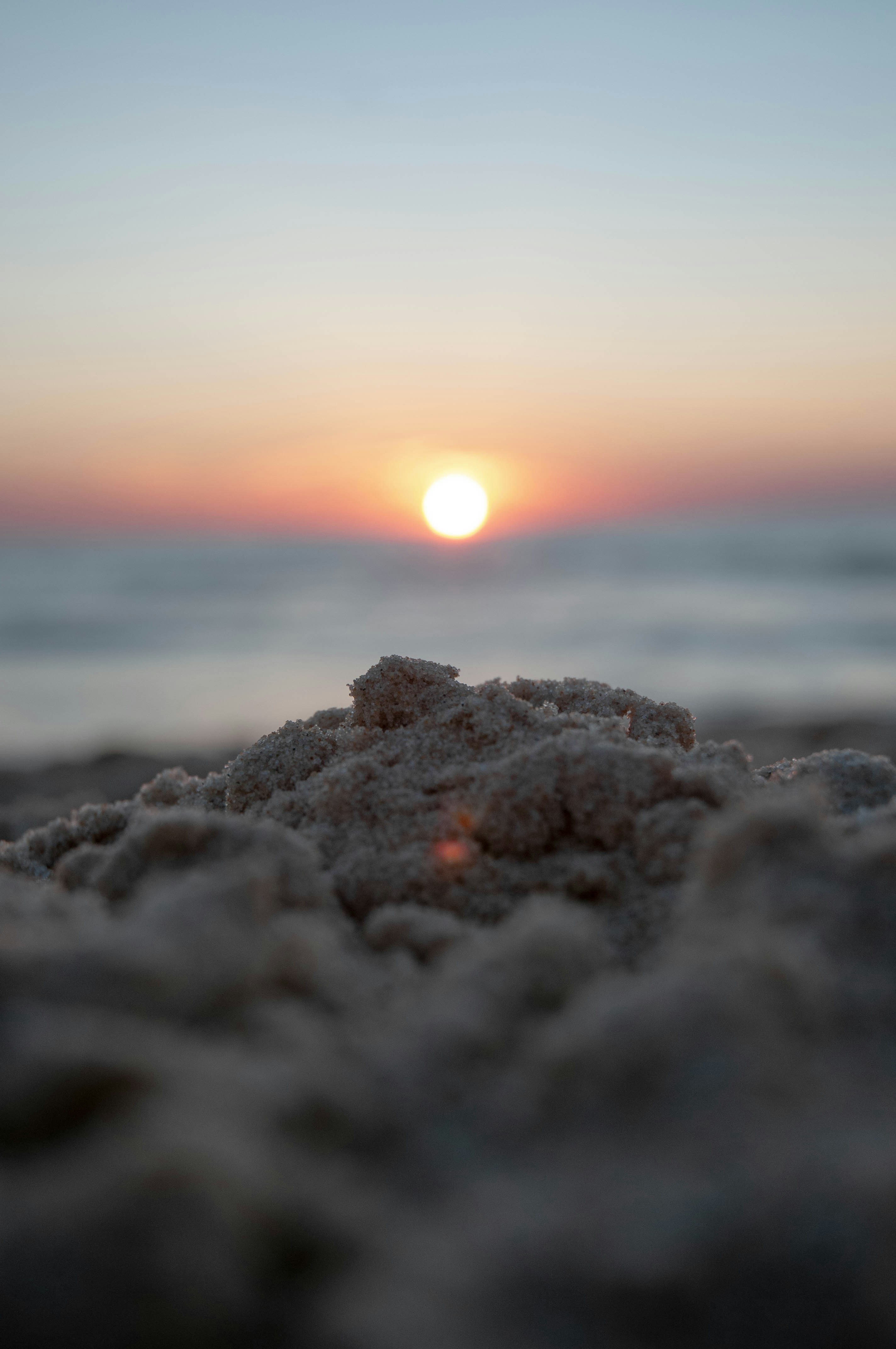 Horizon Glow over Salt and Sea