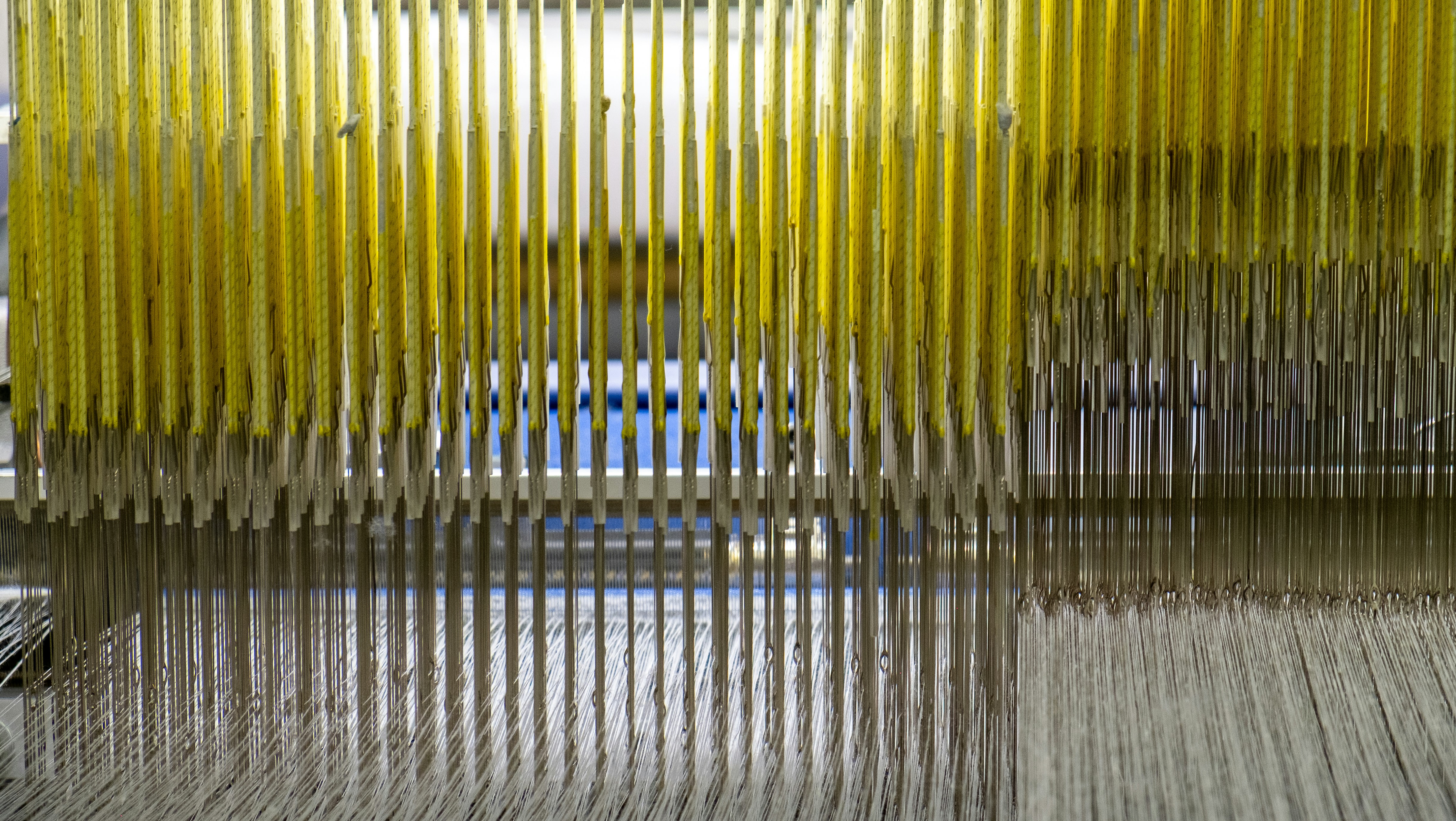 A close up of a yellow metal fence photo – Free Sweden Image on Unsplash