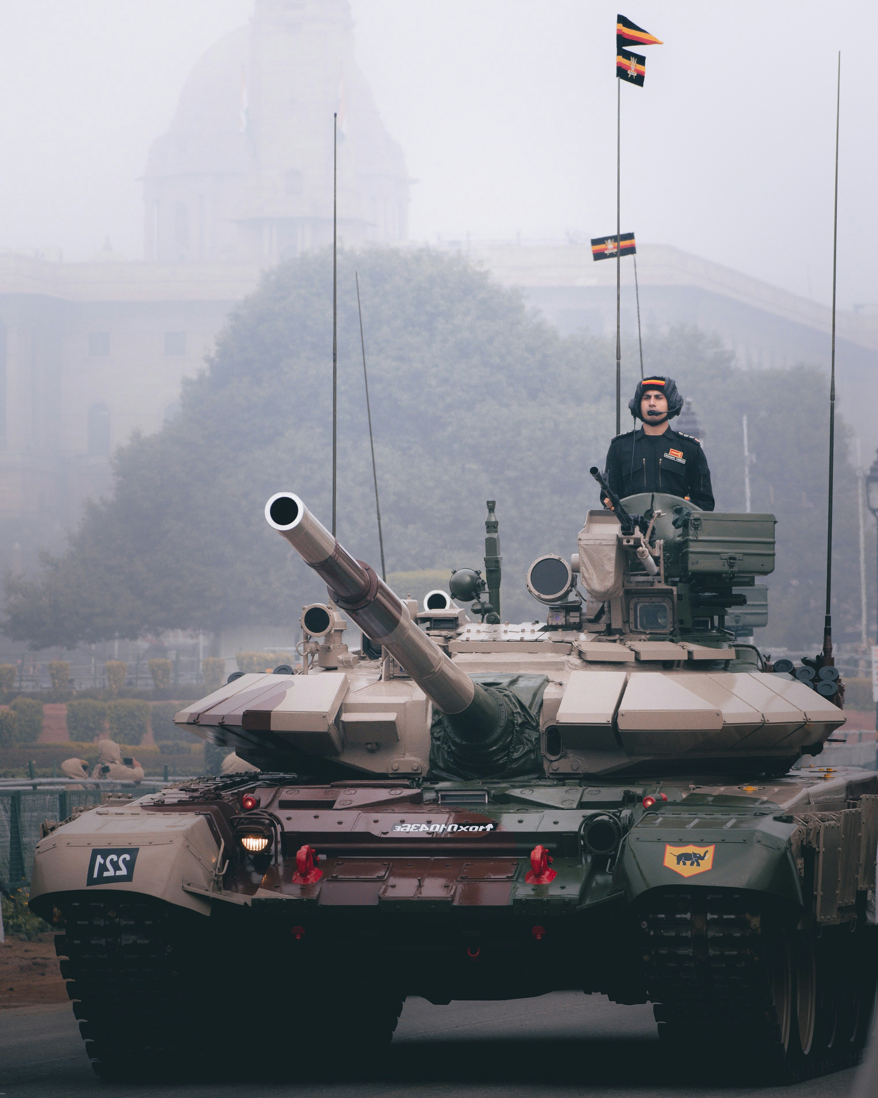 A military tank with a person on top photo – Free Current events Image ...