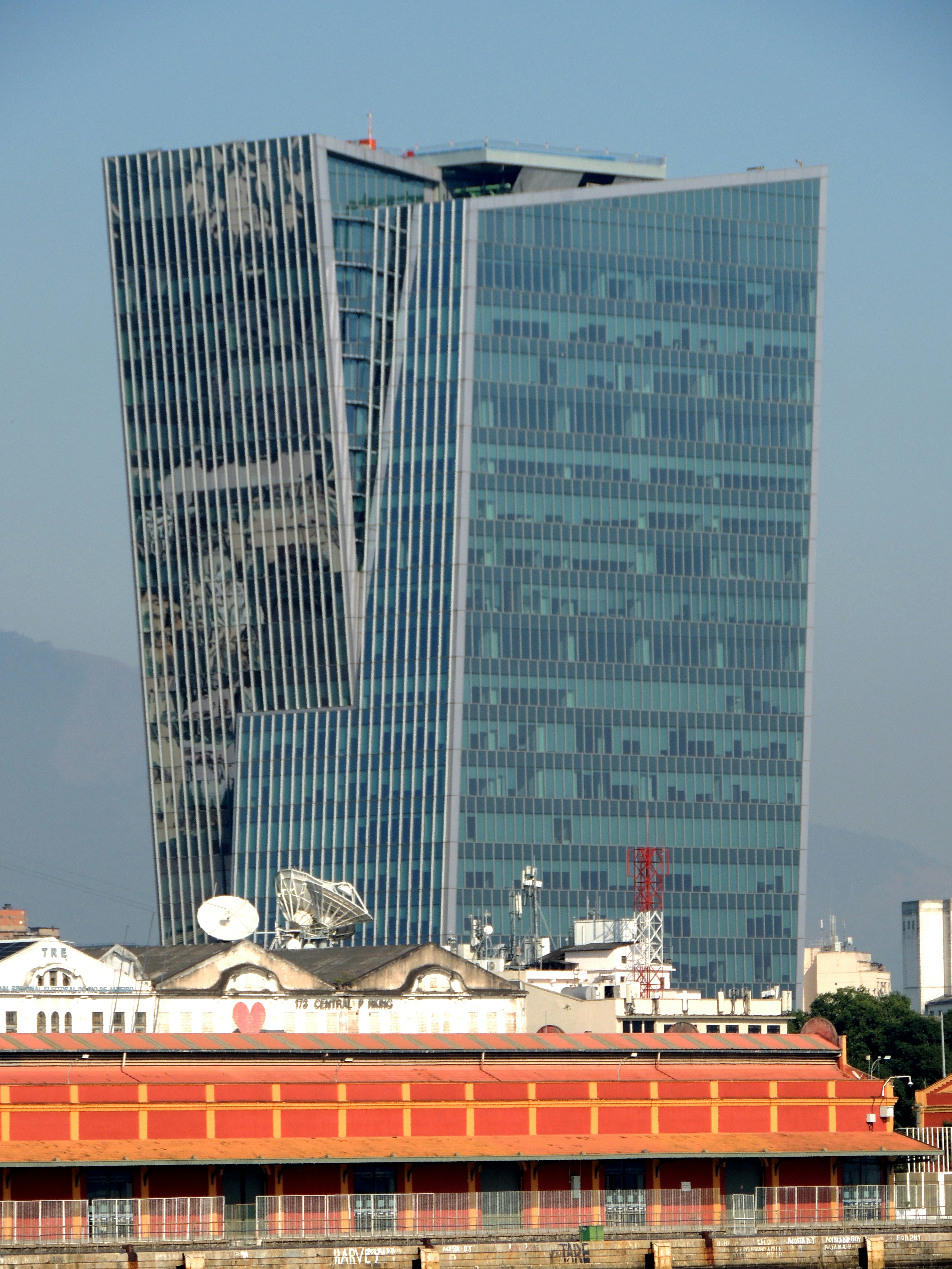 A tall glass building photo – Free Rio de janeiro - state of rio de ...